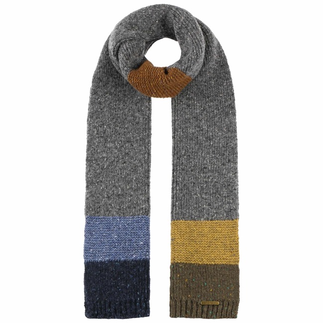 Donegal Wool Colour Block Sjaal by Stetson - € 99,00