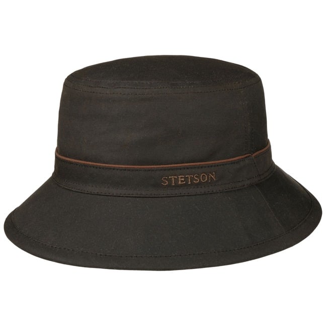 Avasun Waxed Cotton Bucket Hoed by Stetson --> Hoeden, mutsen & petten ...