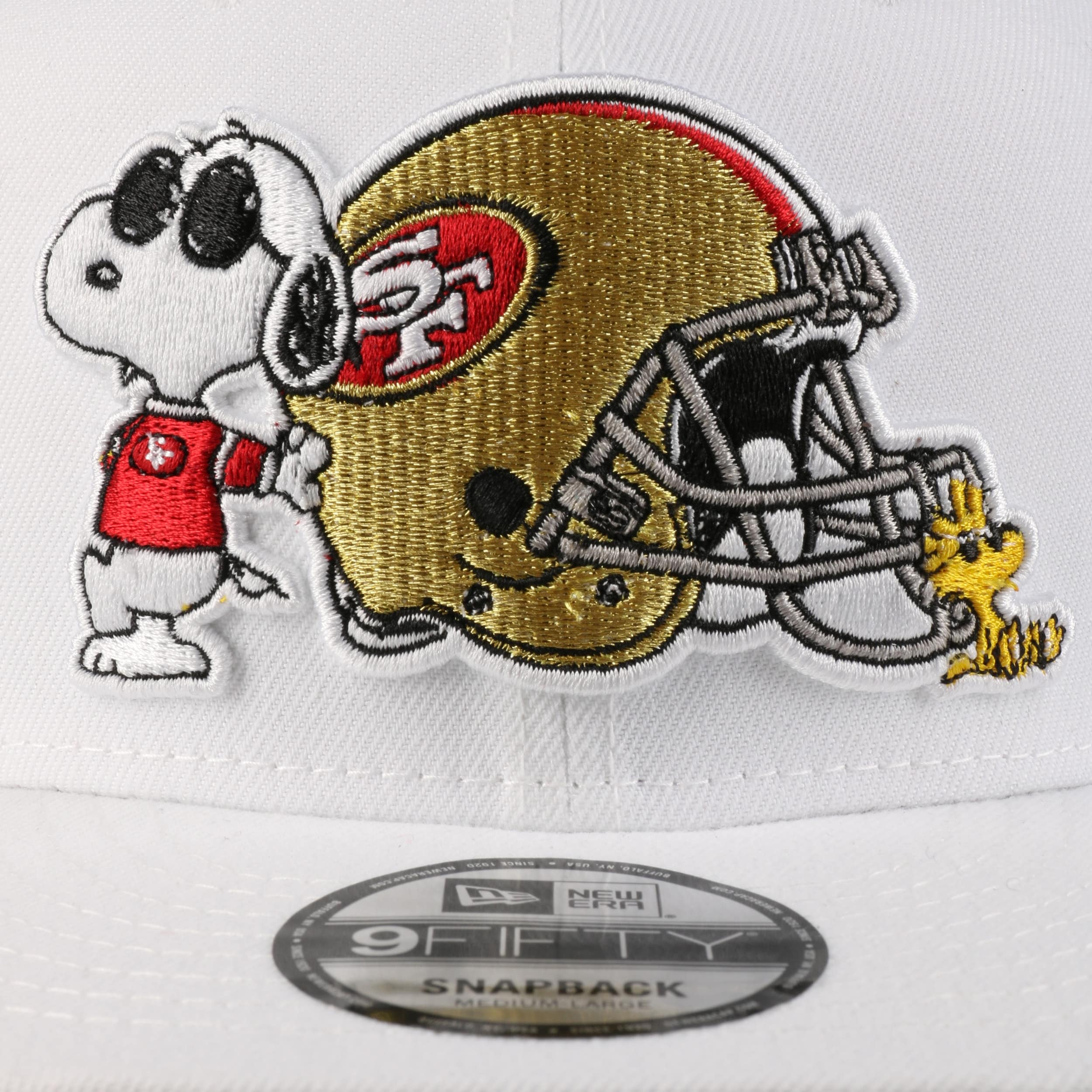 9Fifty Peanuts NFL 49ers Pet by New Era - € 39,95