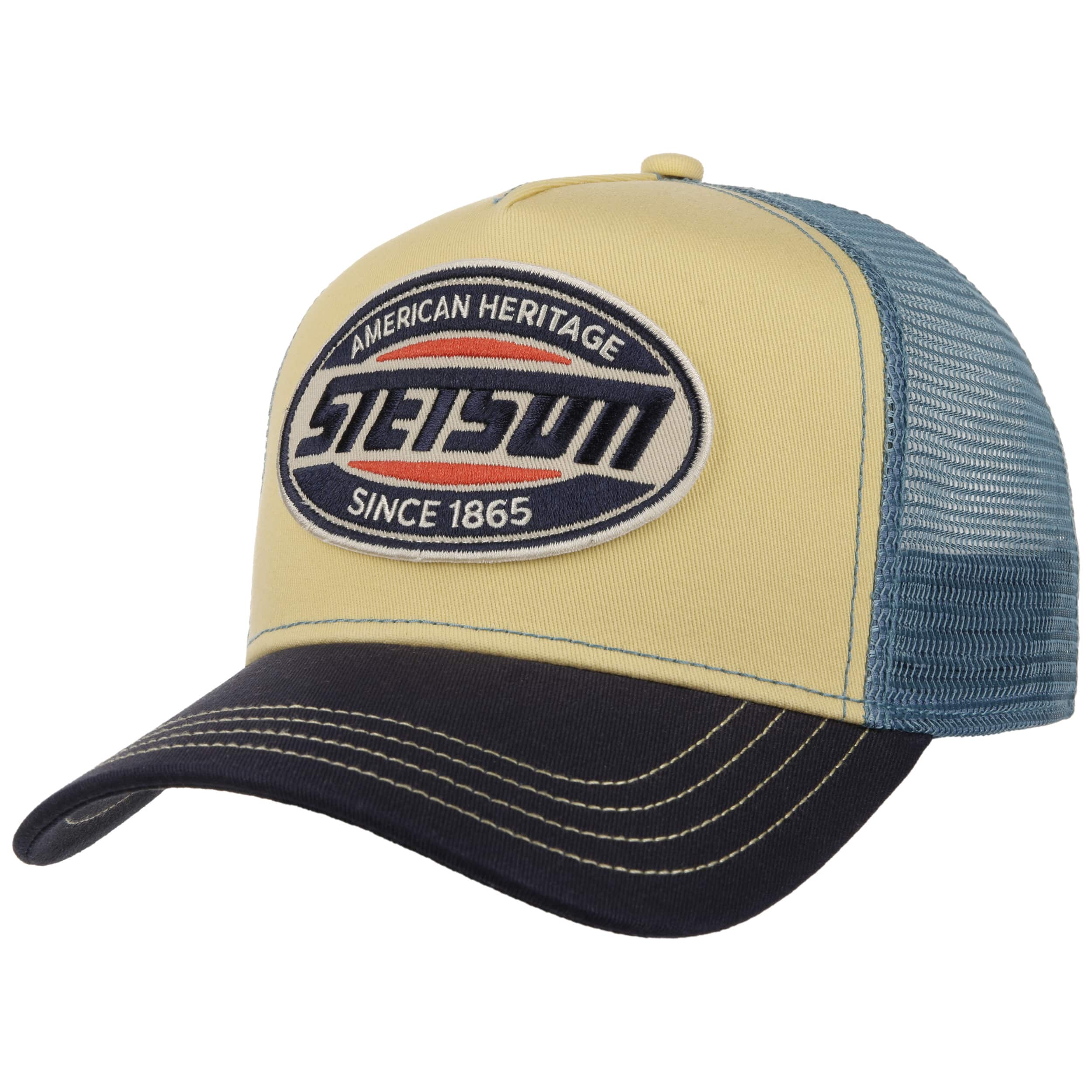 American Heritage Logo Trucker Pet by Stetson - € 49,00