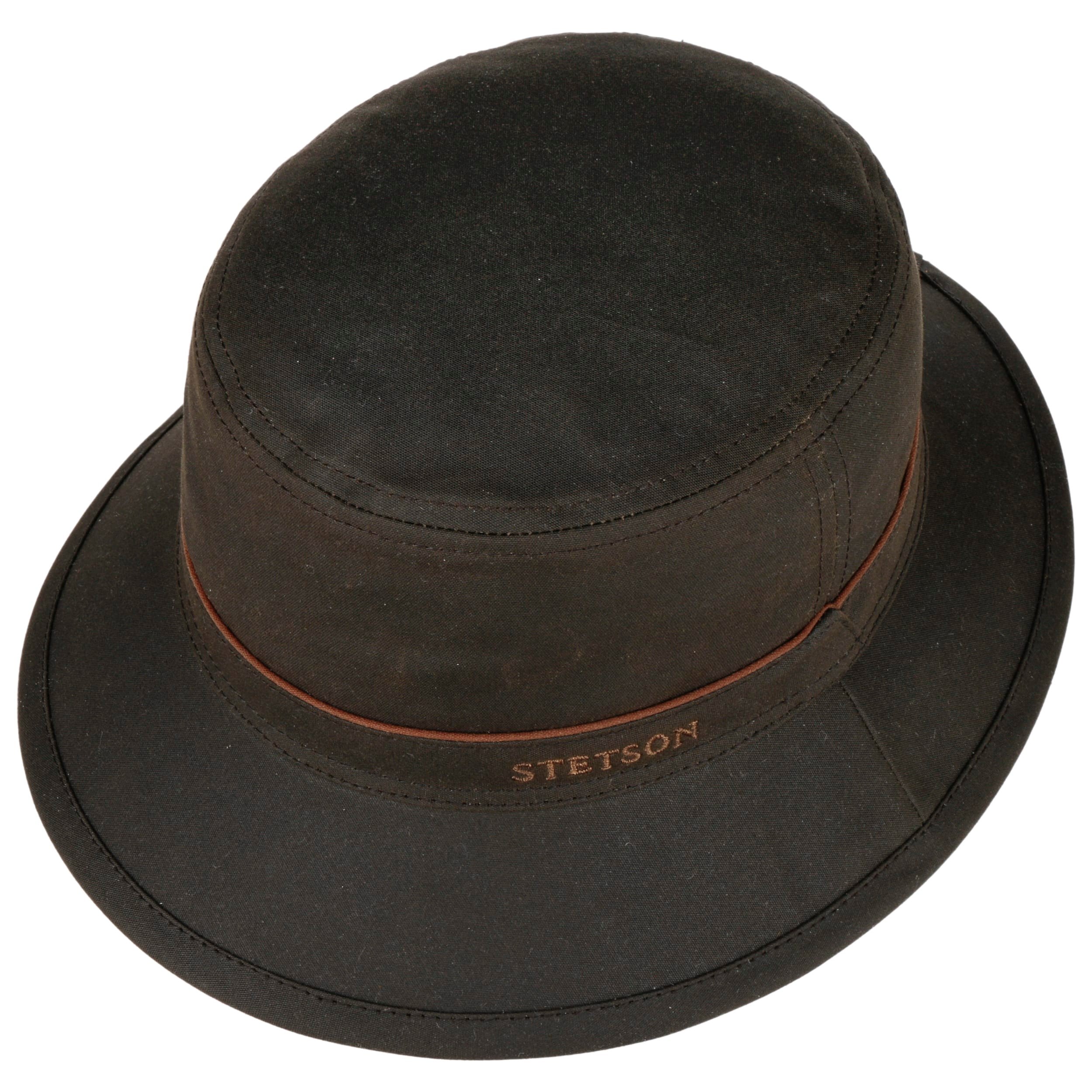 Avasun Waxed Cotton Bucket Hoed by Stetson --> Hoeden, mutsen & petten ...