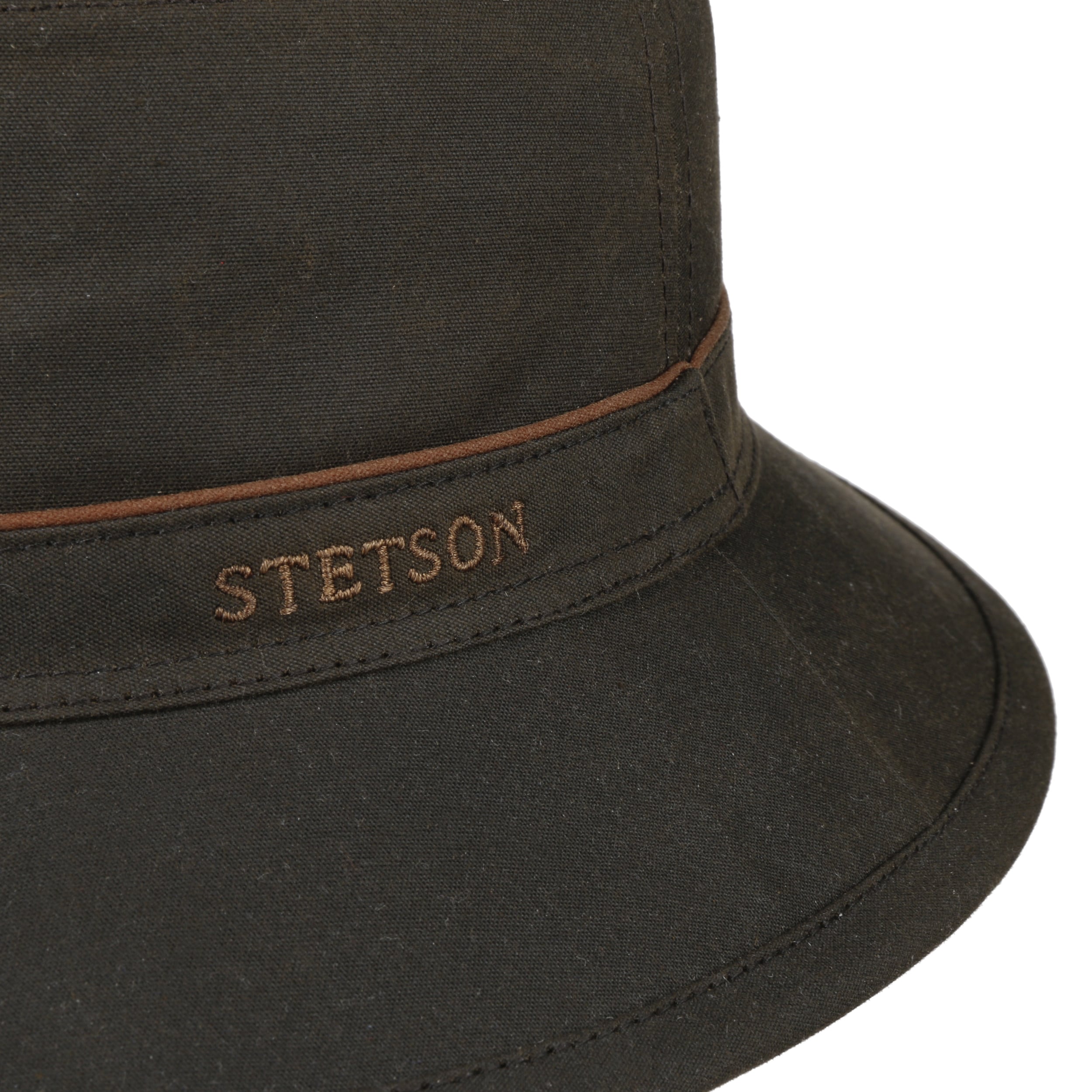 Avasun Waxed Cotton Bucket Hoed by Stetson - € 69,00