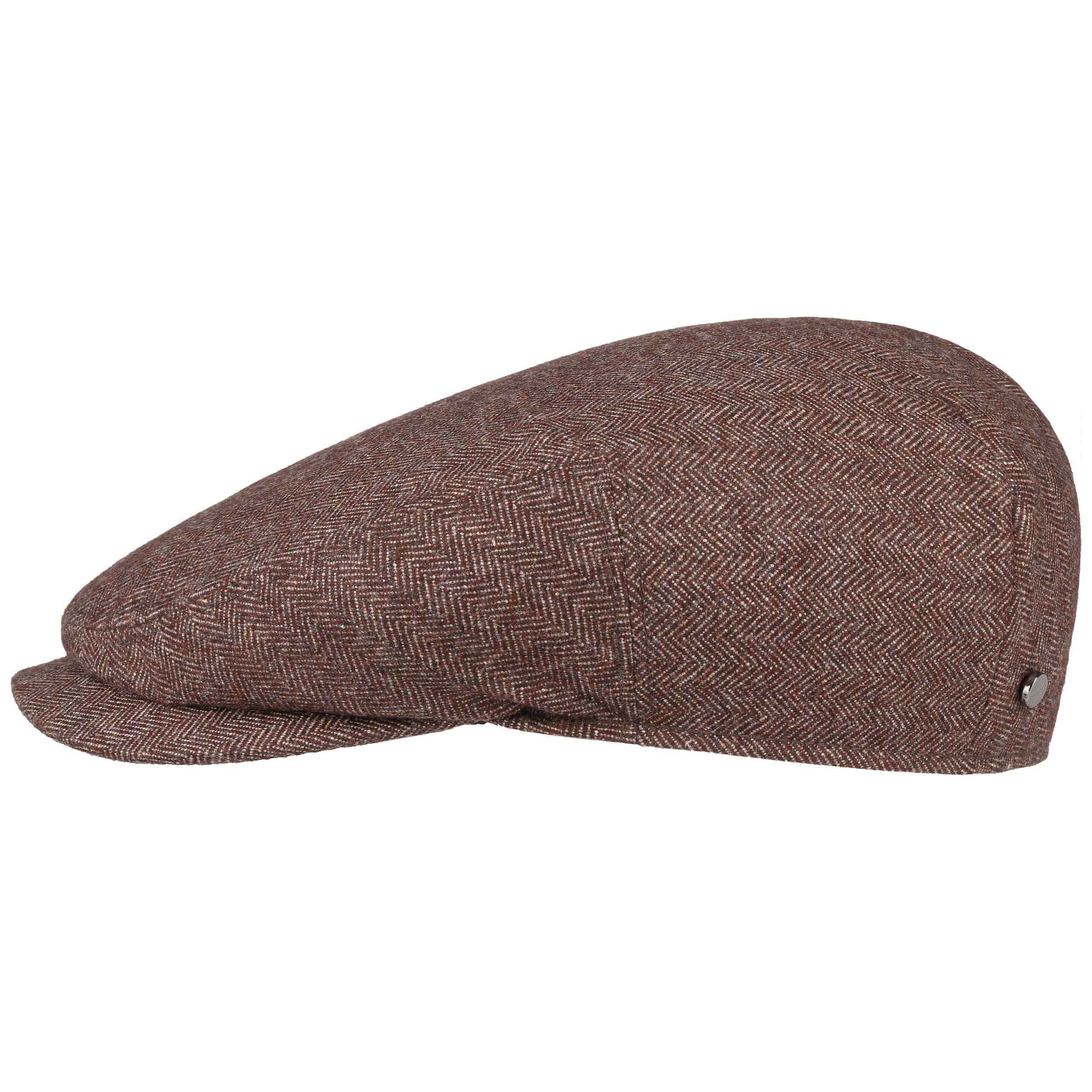 Bandera Herringbone Flat Cap by Stetson - € 129,00