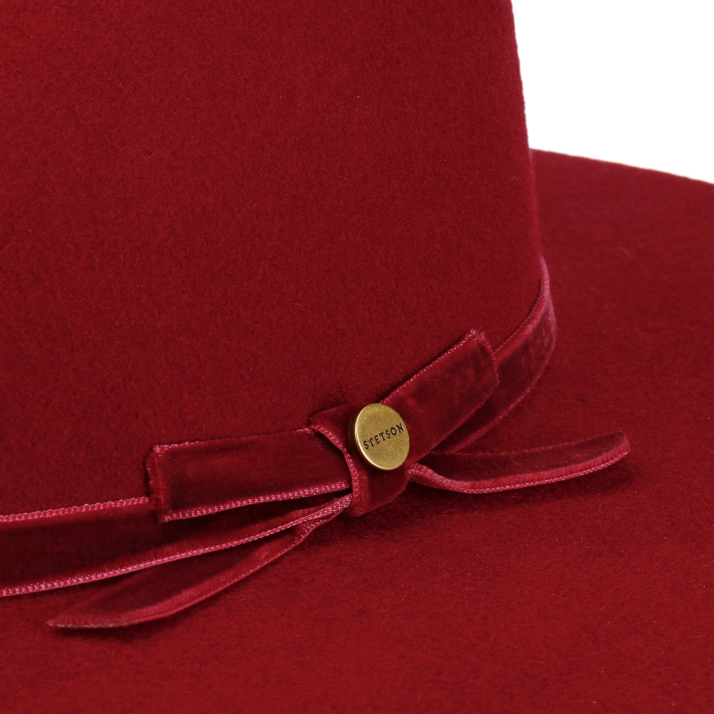 Beresford Flat Brim Wollen Hoed by Stetson - € 149,00