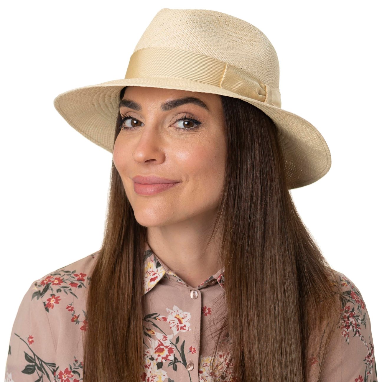 Big Brim Fedora Strohoed by Borsalino - € 275,00