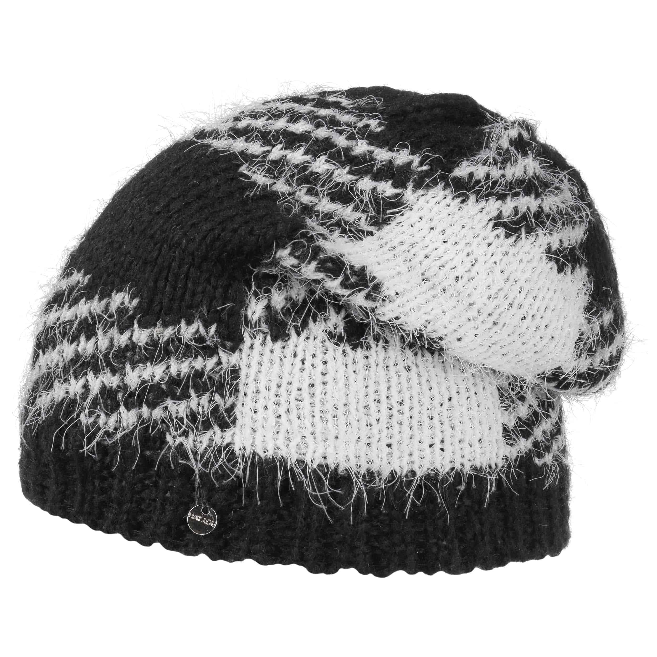 Big Checker Long Beanie Muts - € 19,95