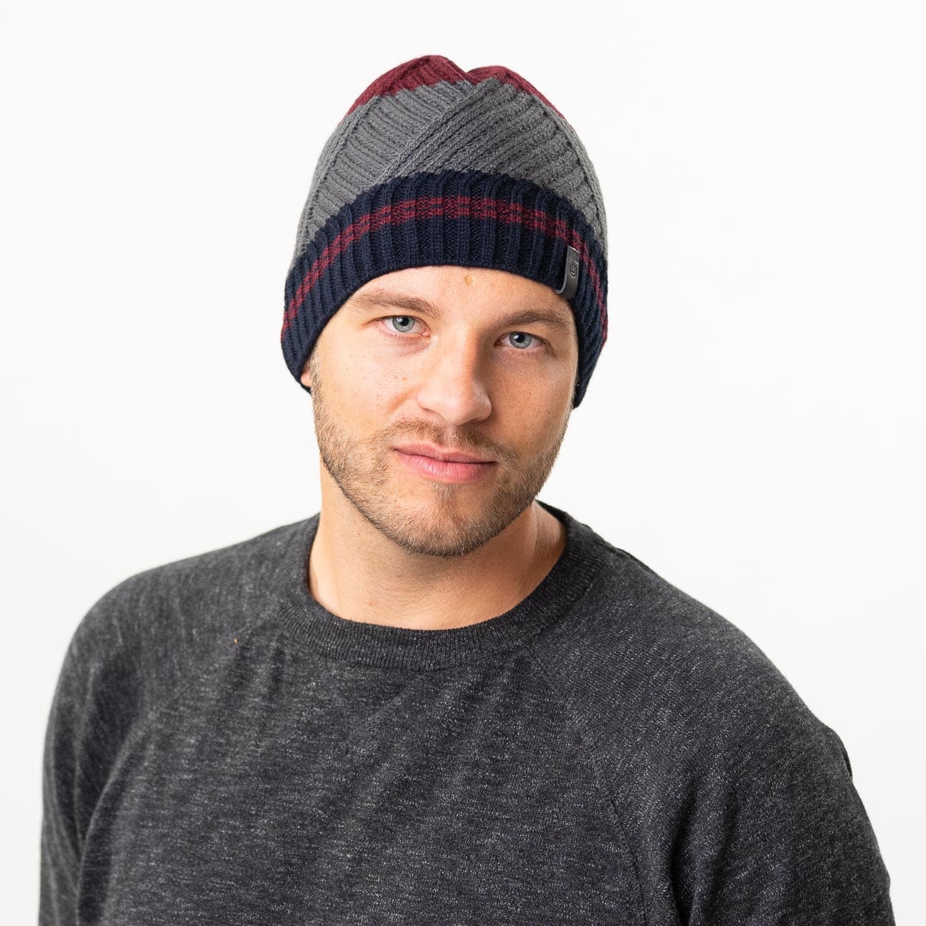 Block-Colour Gebreide Muts by bugatti - € 24,95
