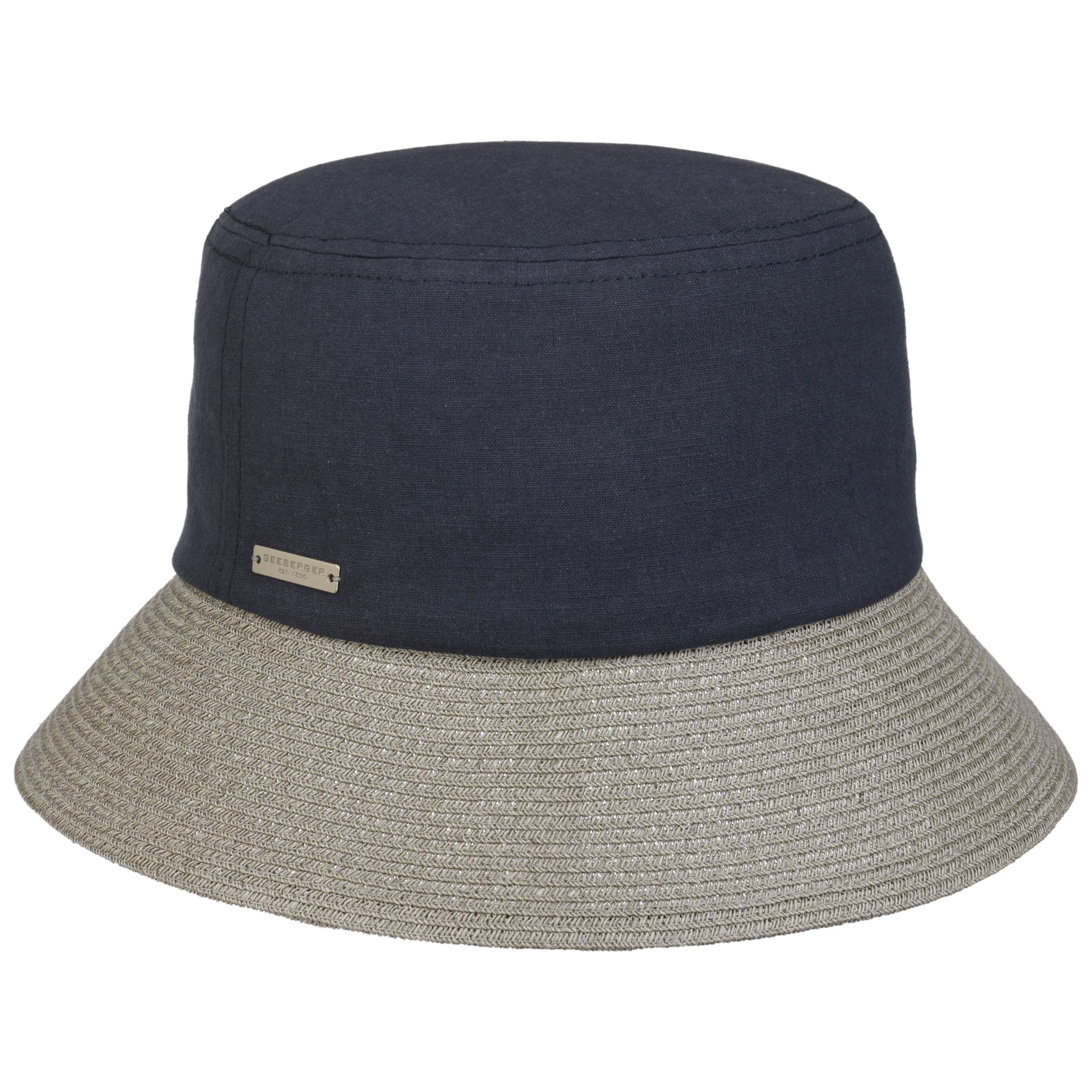 Braided Brim Bucket Dameshoed by Seeberger - € 55,00
