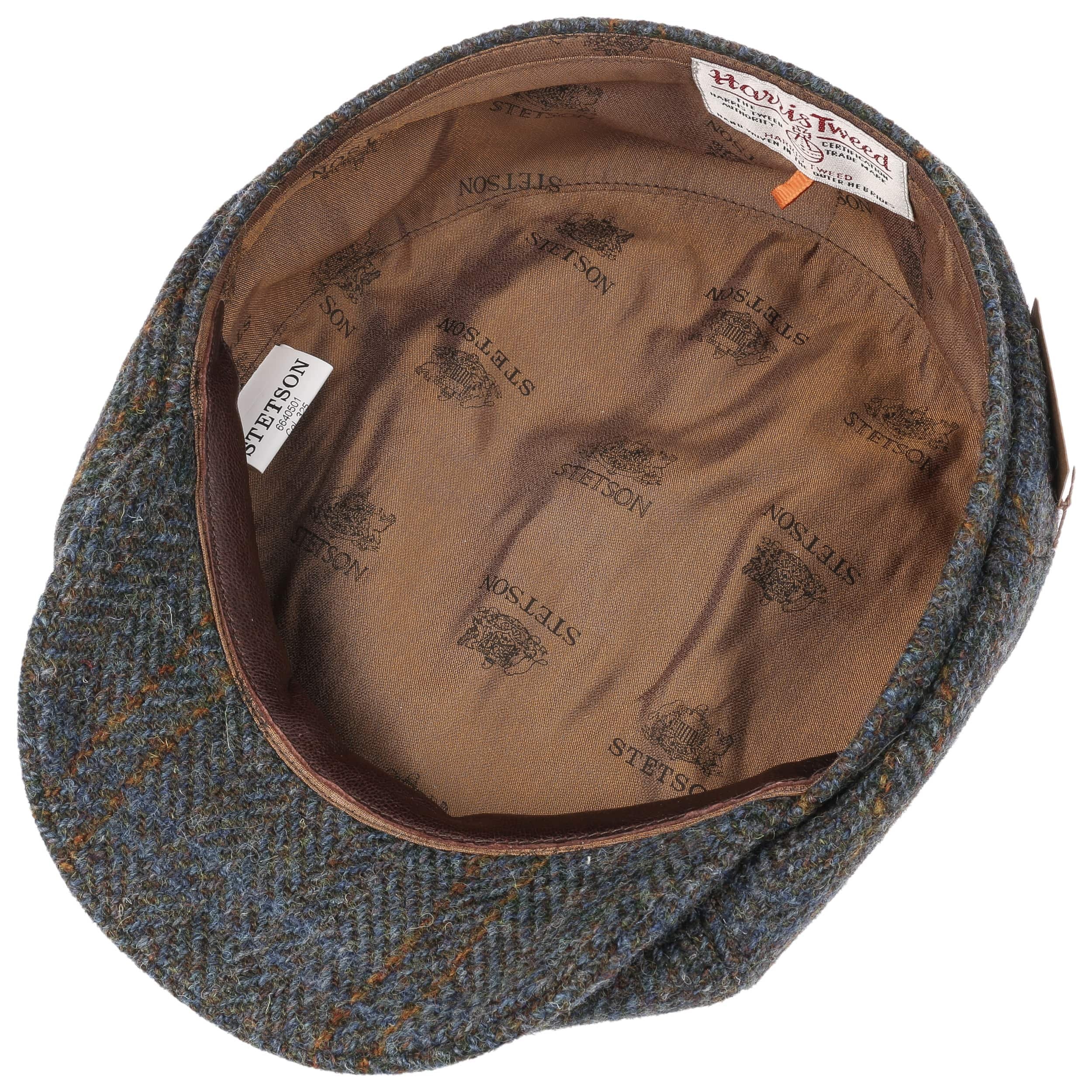 Brooklin Classic Virgin Wool Flat Cap by Stetson - € 129,00