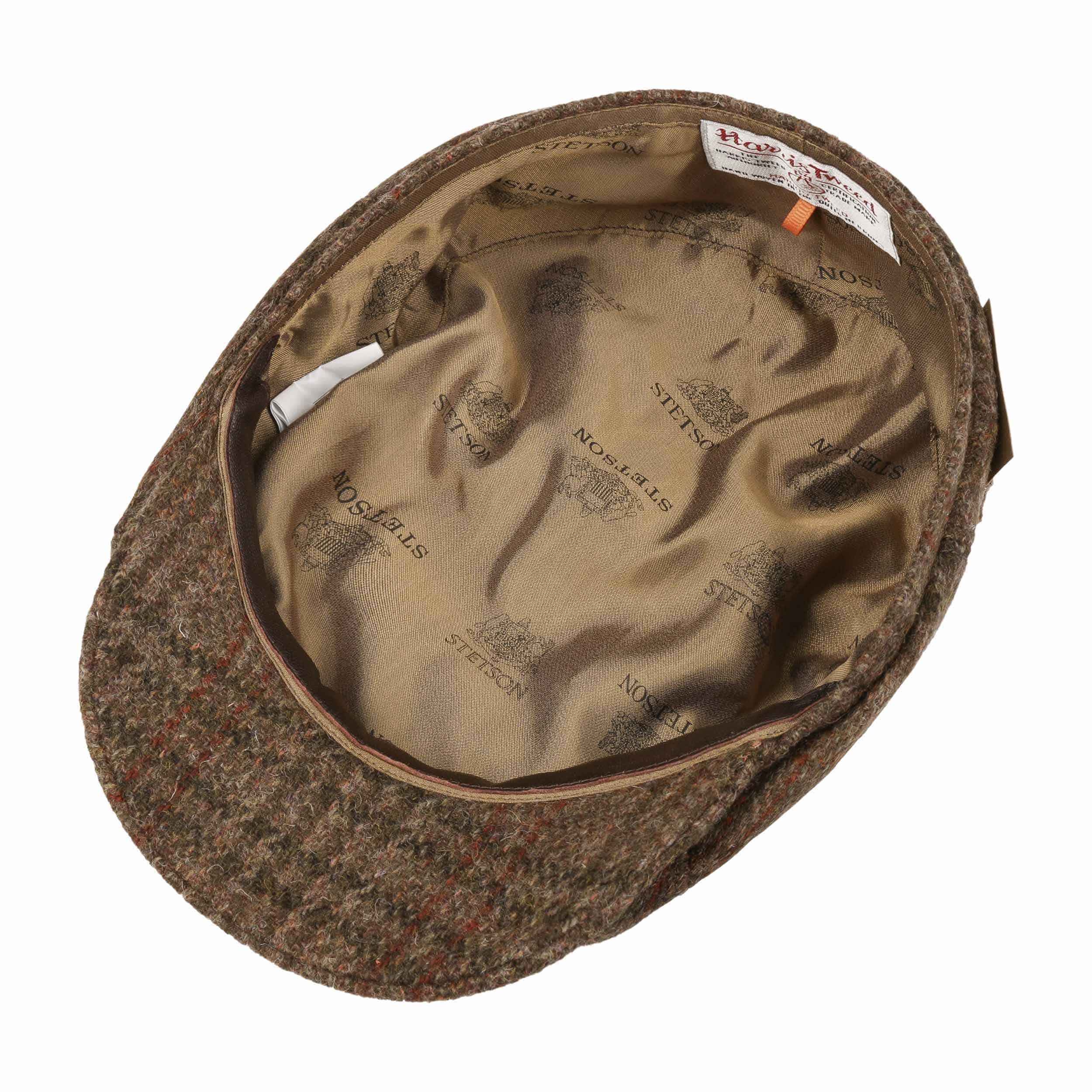 Brooklin Classic Virgin Wool Flat Cap by Stetson - € 129,00