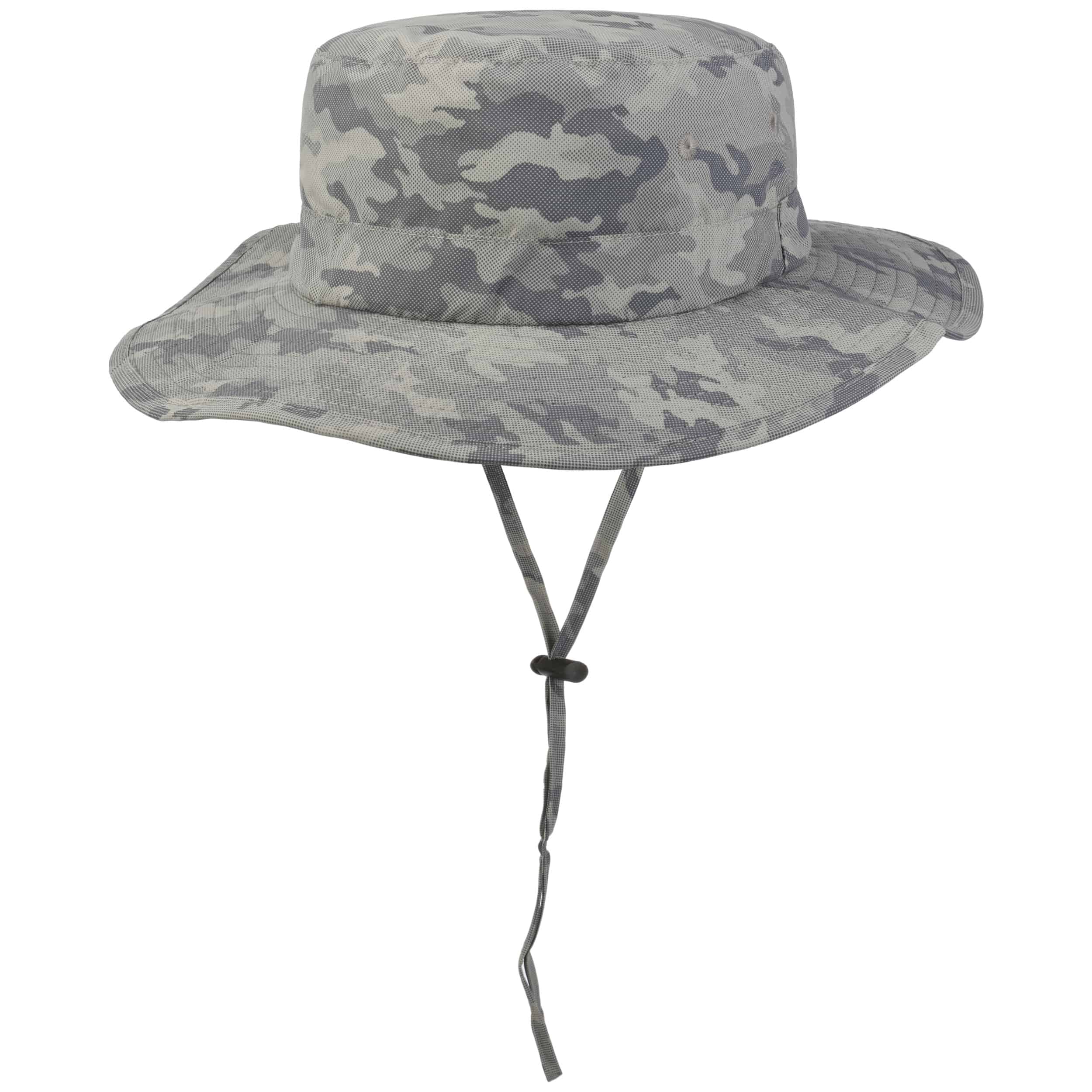 Camouflage Bucket Stoffen Hoed by Lipodo - € 29,95