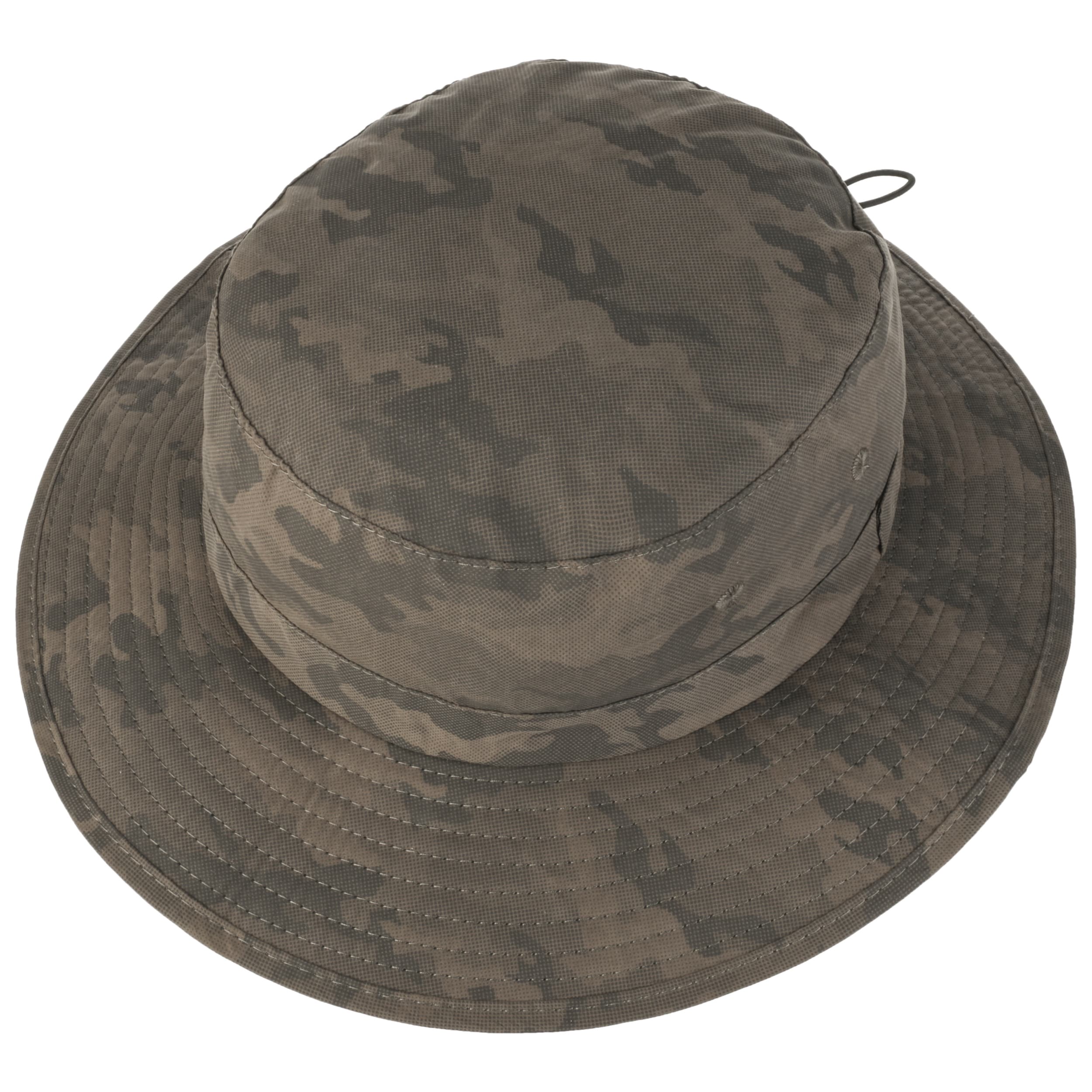 Camouflage Bucket Stoffen Hoed by Lipodo - € 29,95