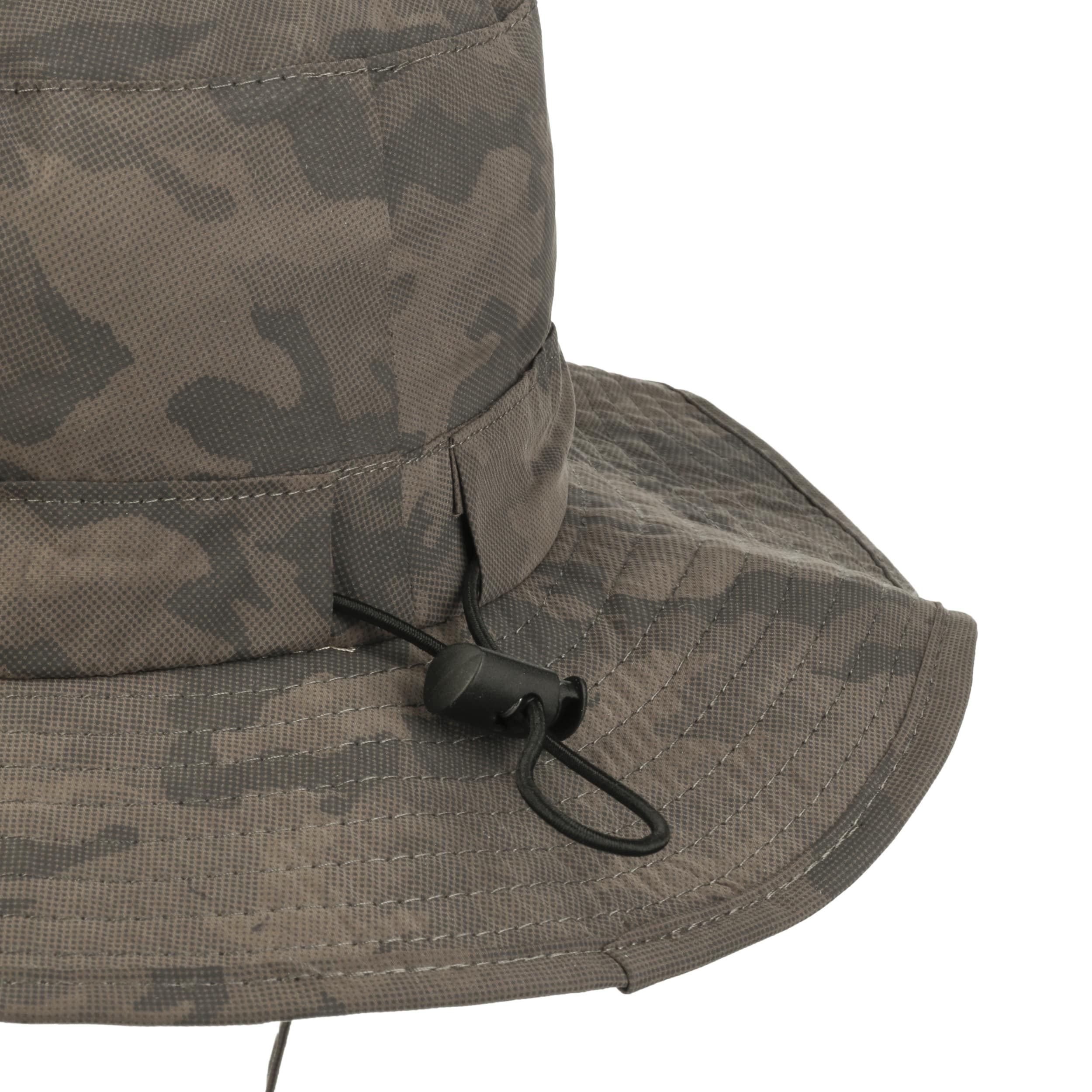 Camouflage Bucket Stoffen Hoed by Lipodo - € 29,95