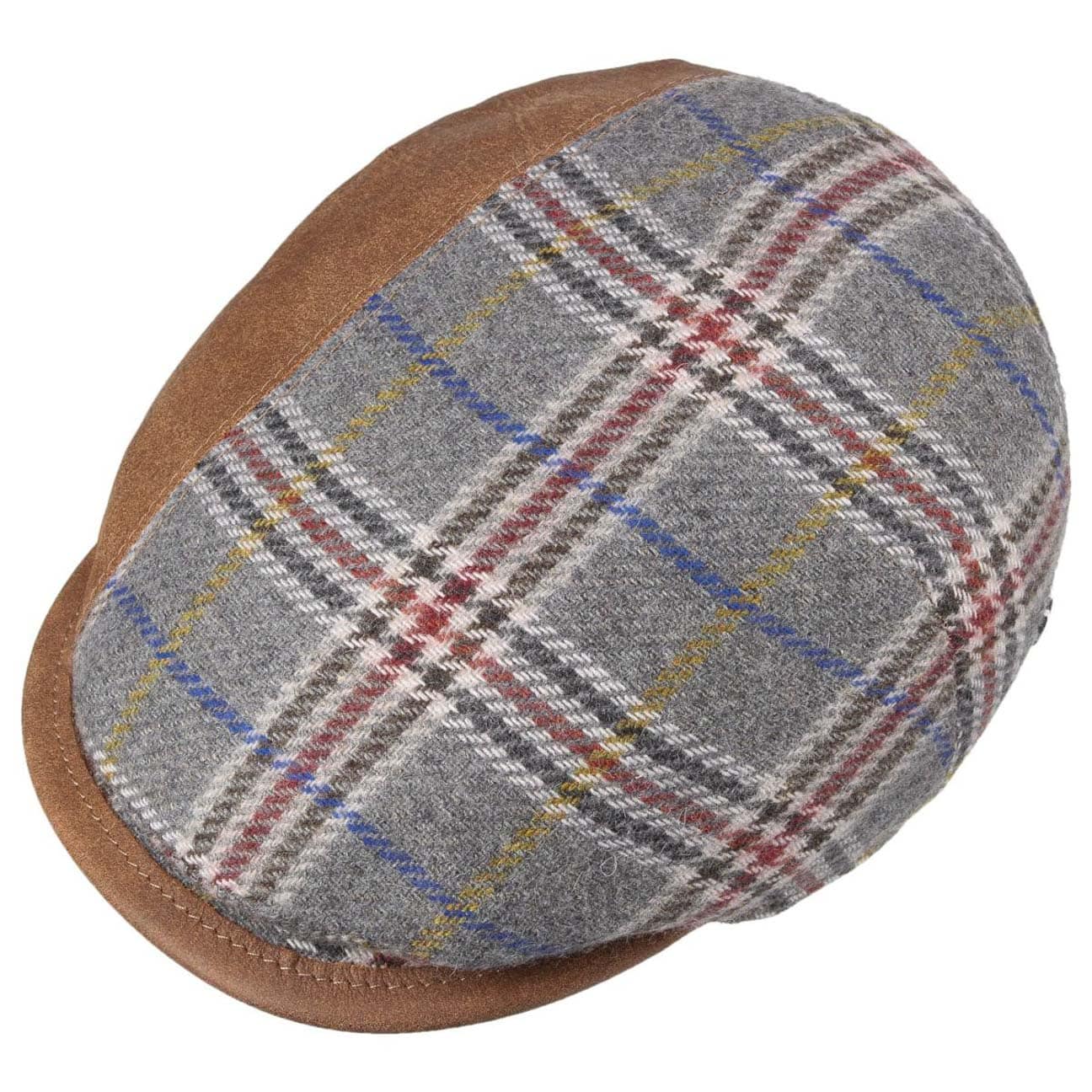 Capri Flat Cap met Leren Details by Lierys - € 49,00