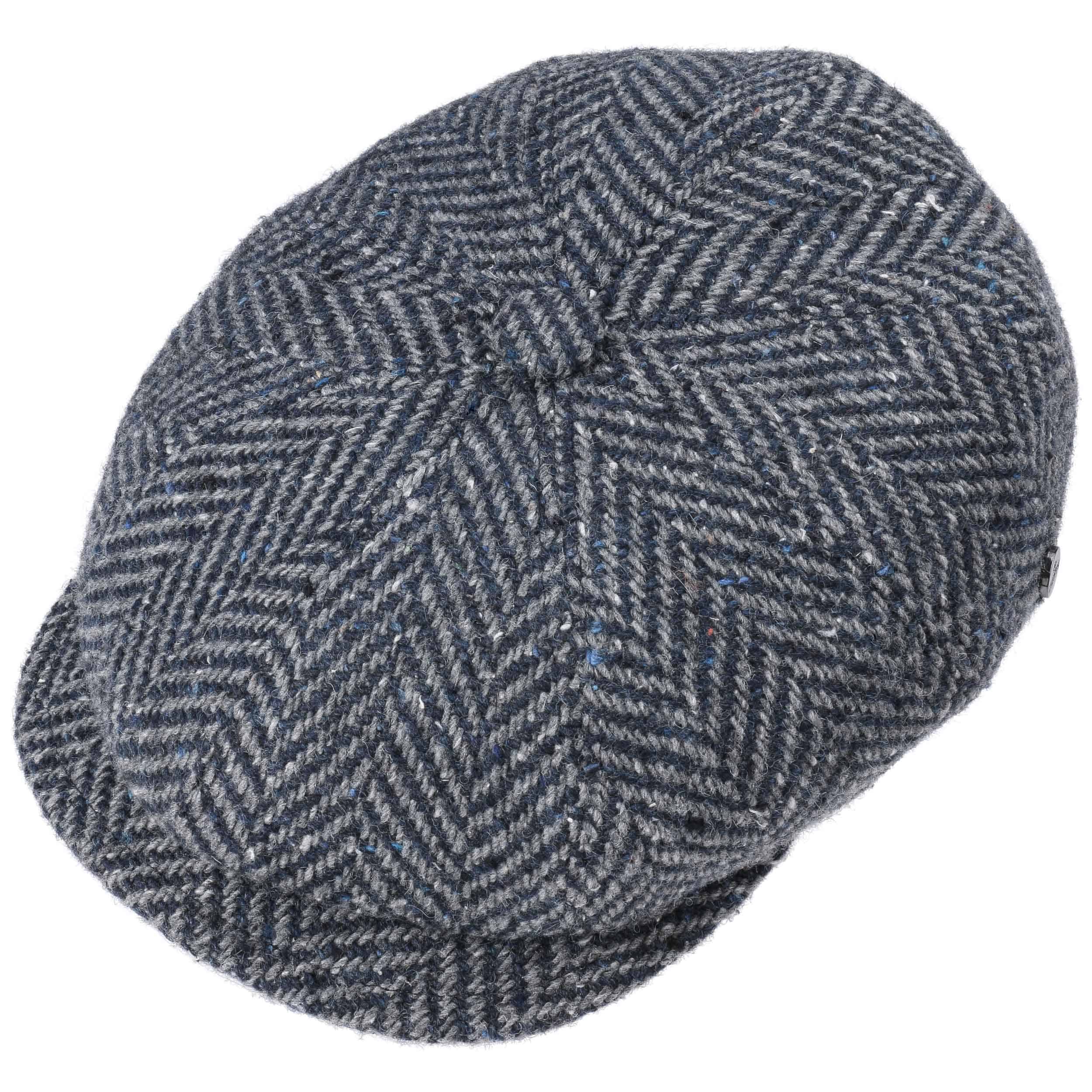 City Herringbone Flat Cap by Lierys - € 39,95