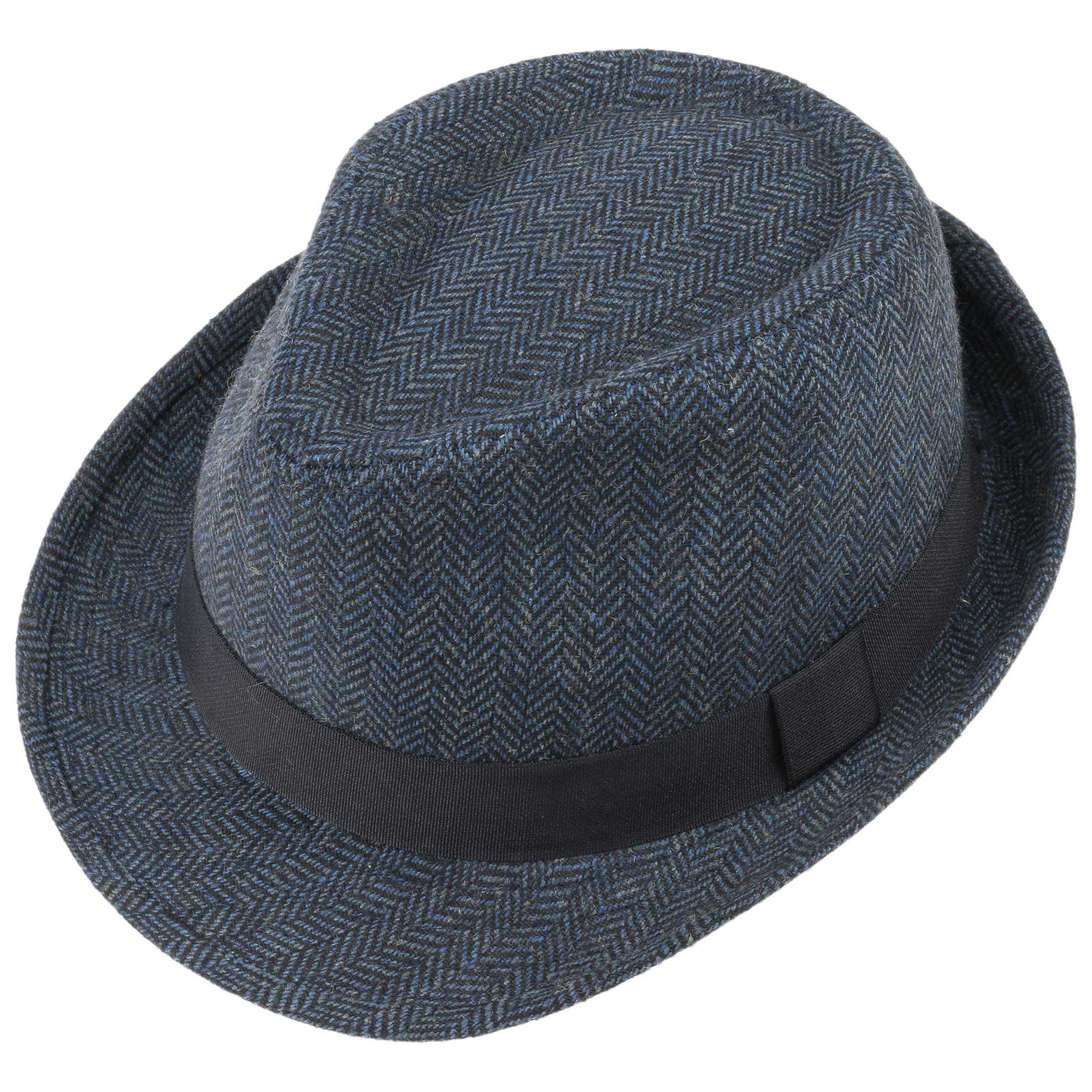 Classic Herringbone Trilby Hoed by Lipodo - € 34,95