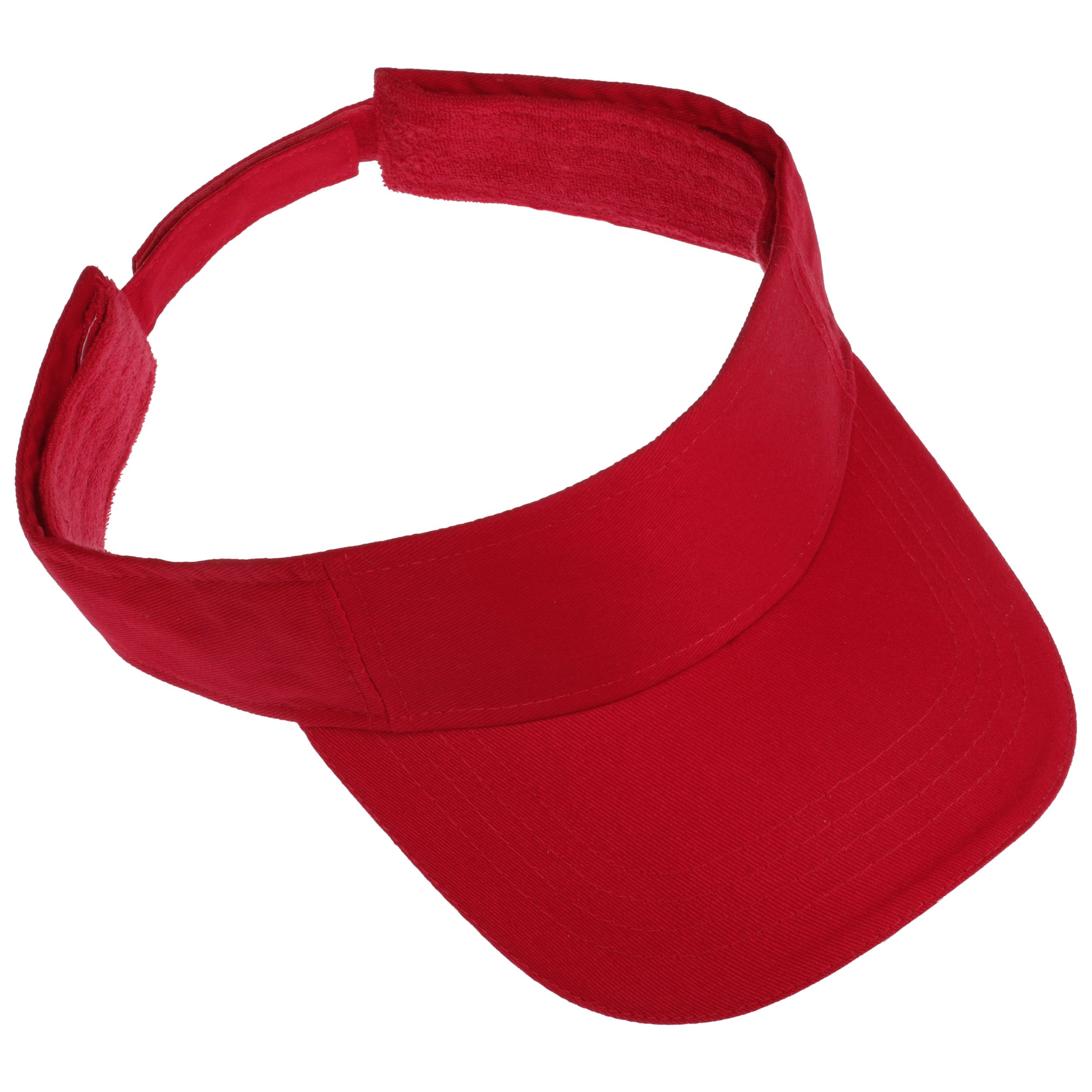 Classic Red Cotton Visor by Lipodo - € 14,95