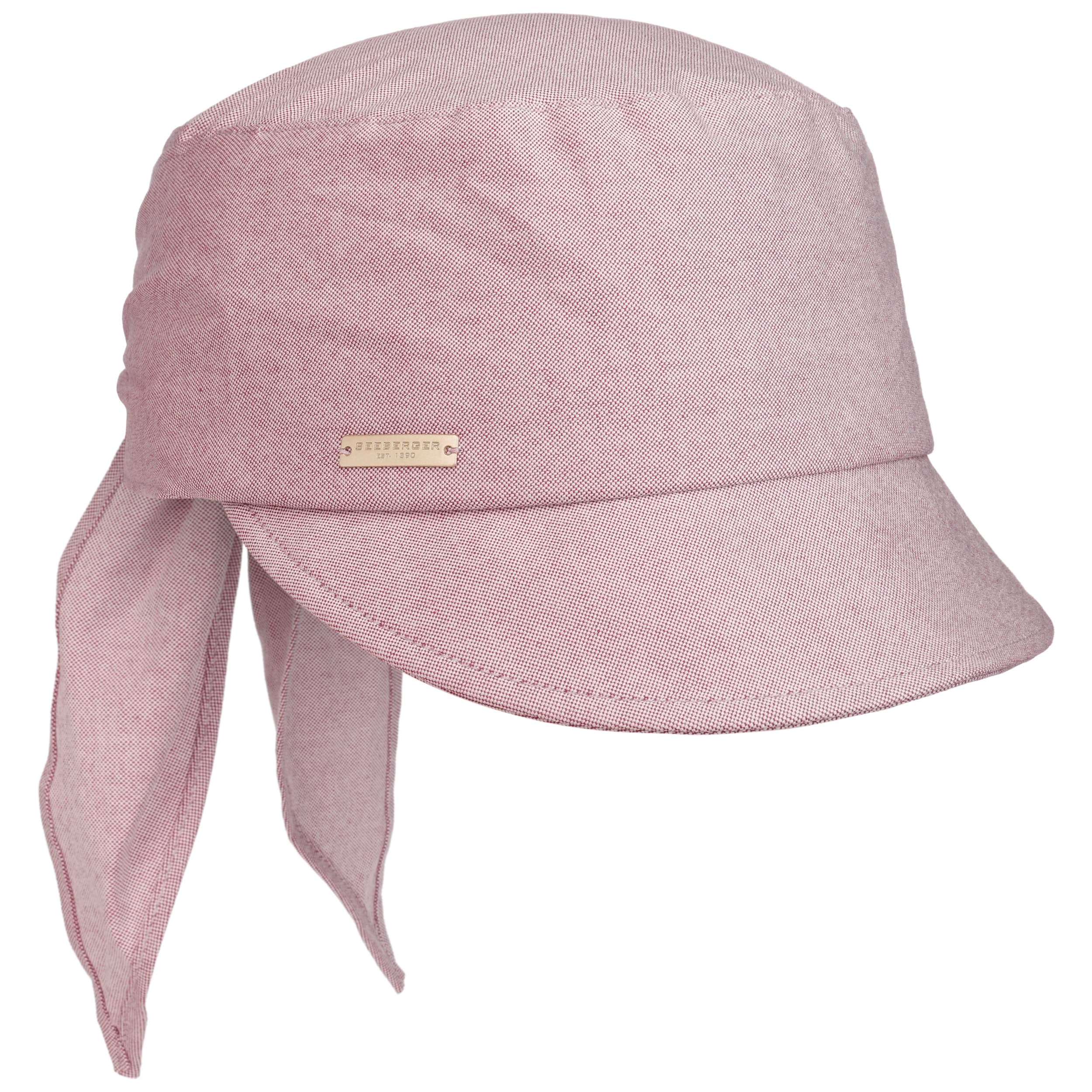 Cotton Chambray Dames Cap by Seeberger - € 39,95