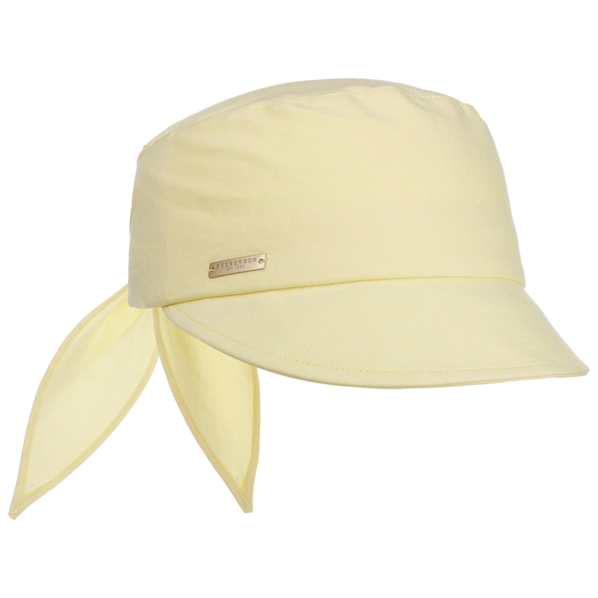 Cotton Chambray Dames Cap by Seeberger - € 39,95