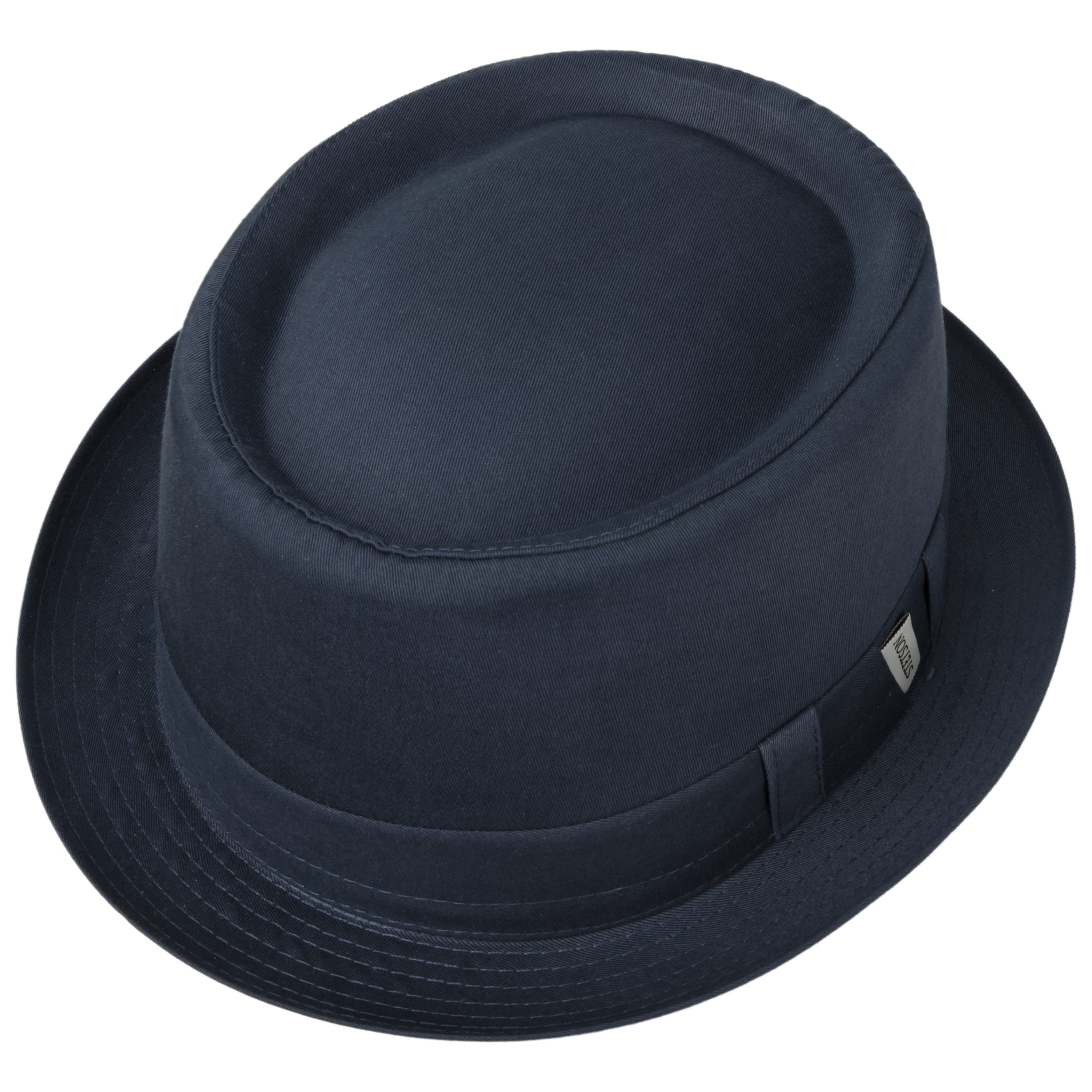 Cotton Pork Pie Stoffen Hoed by Stetson - € 99,00