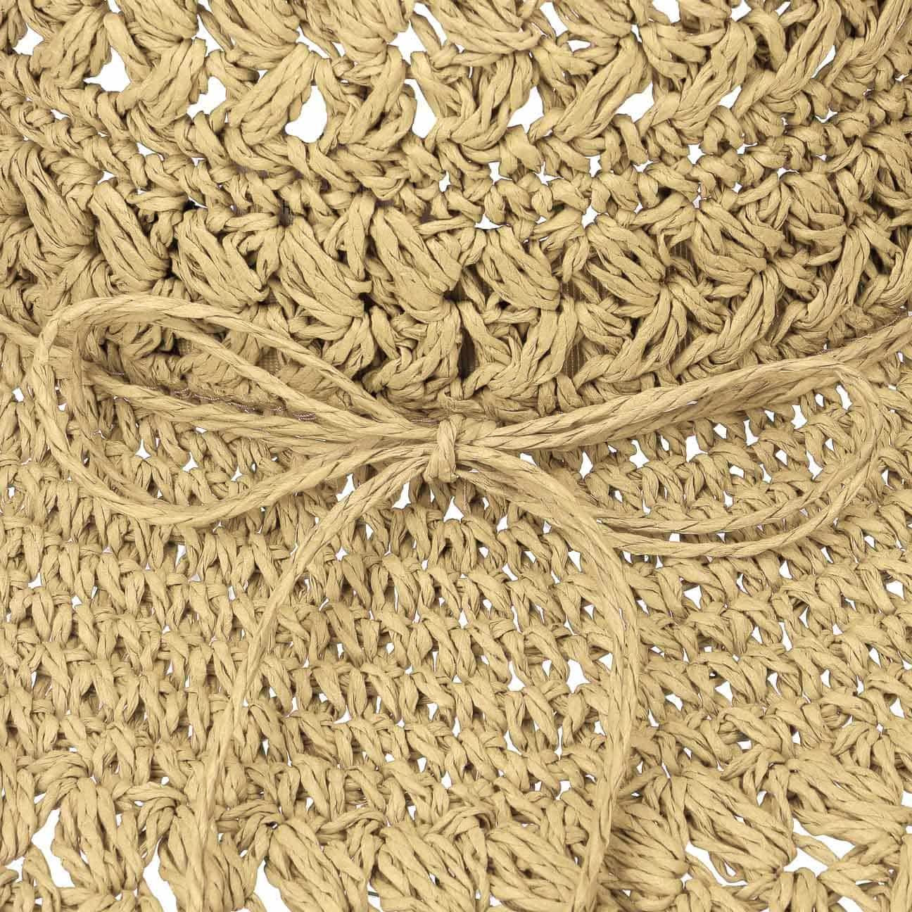 Crochet Dames Strohoed - € 25,95