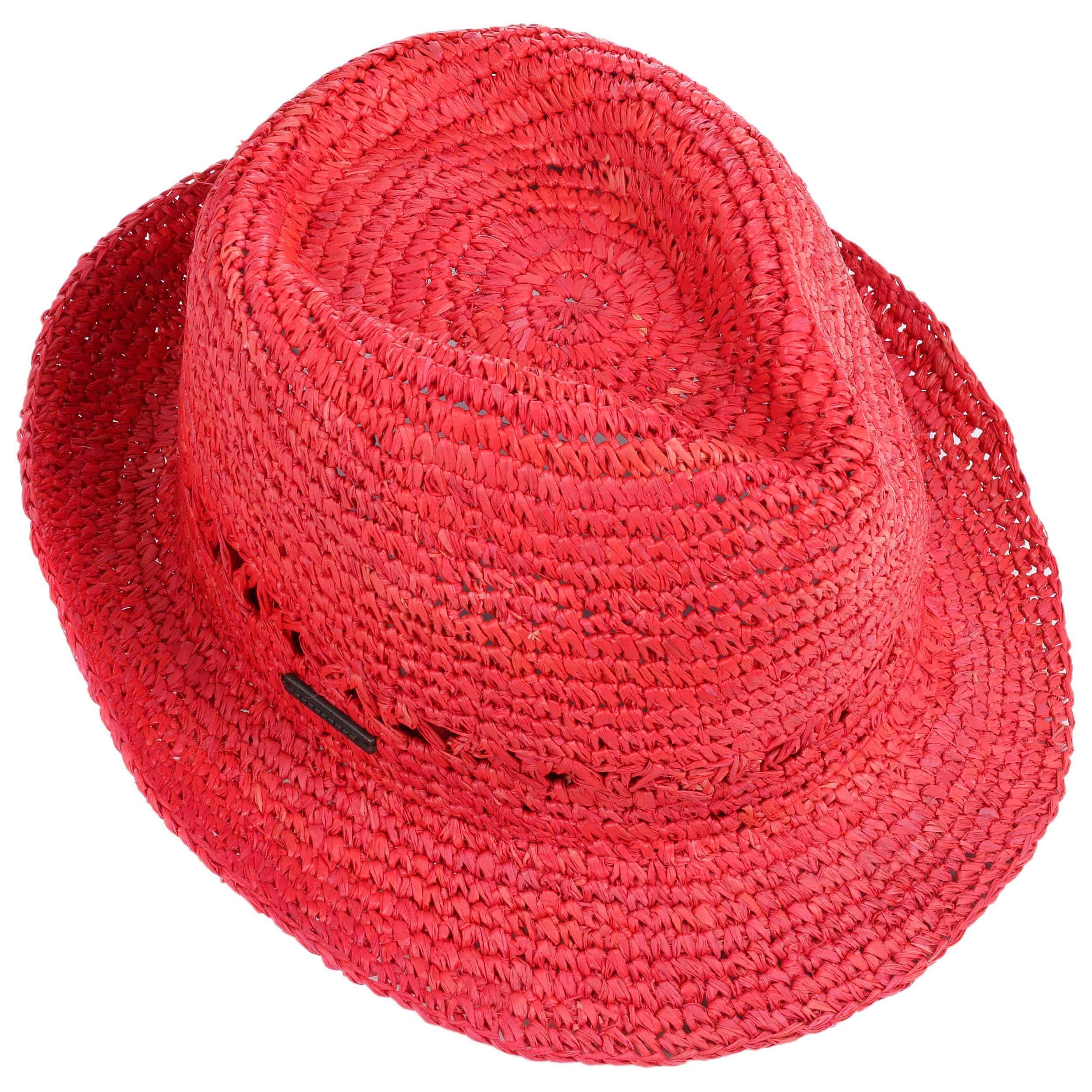 Crochet Trilby Raffiahoed by Seeberger --> Hoeden, mutsen & petten ...