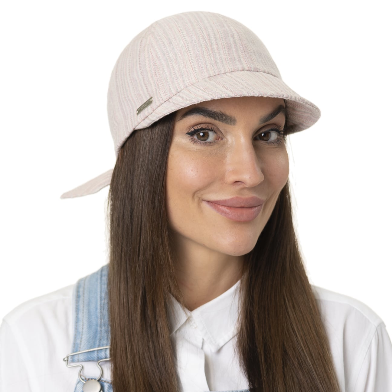 Fine Stripes Dames Cap by Seeberger - € 39,95