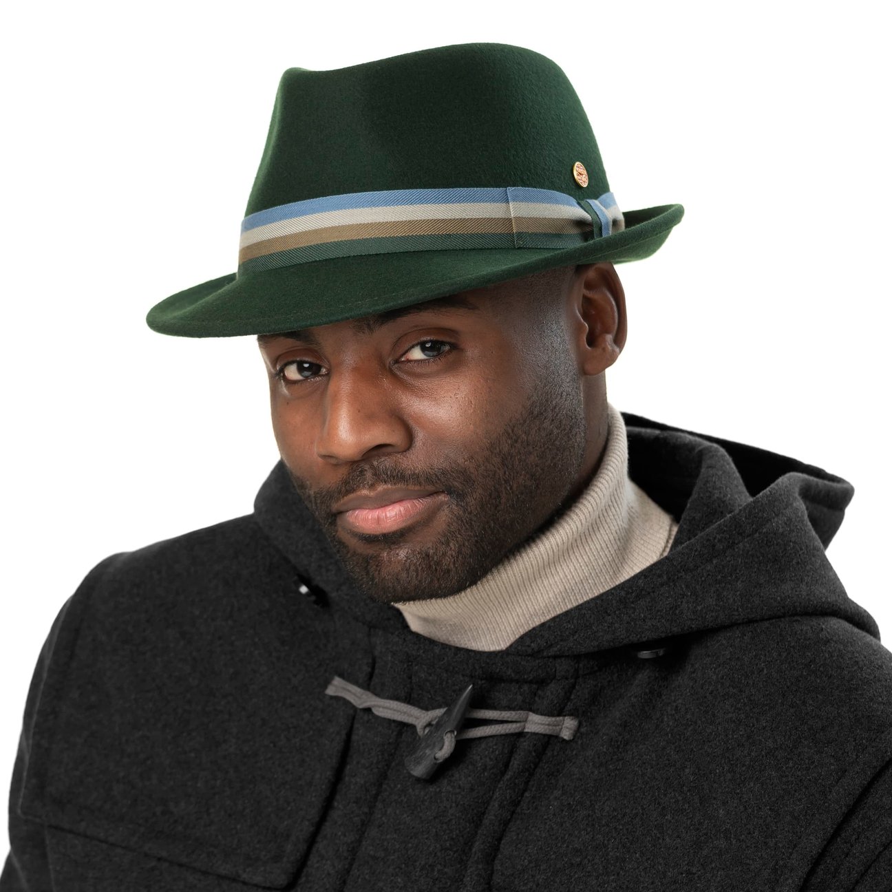Four Colour Band Trilby Wollen Hoed by Mayser - € 139,00