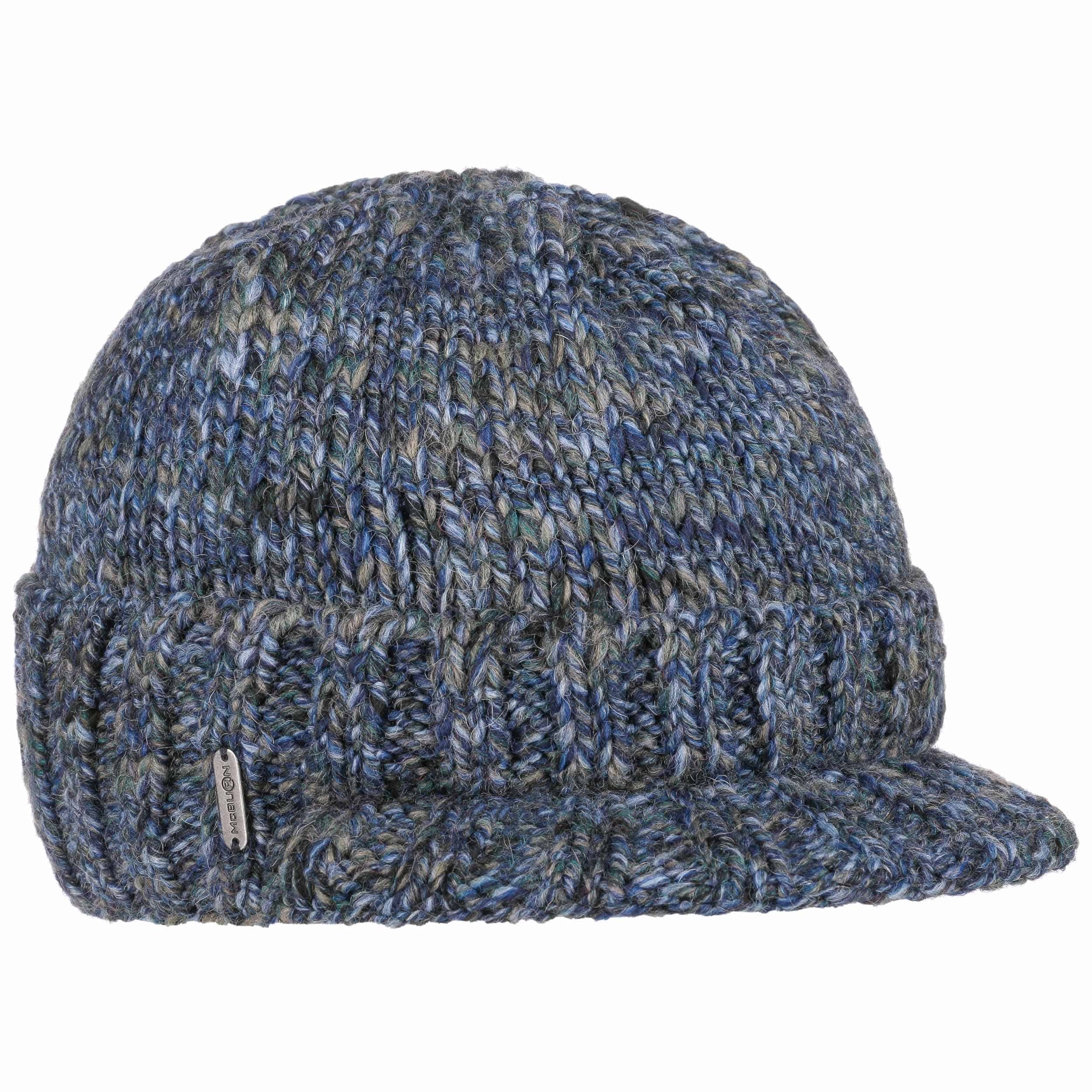 Gebreide Muts met Klep en Fleece Voering by McBURN - 39,95 Gebreide Muts met Klep en Fleece Voering by McBURN - 39,95