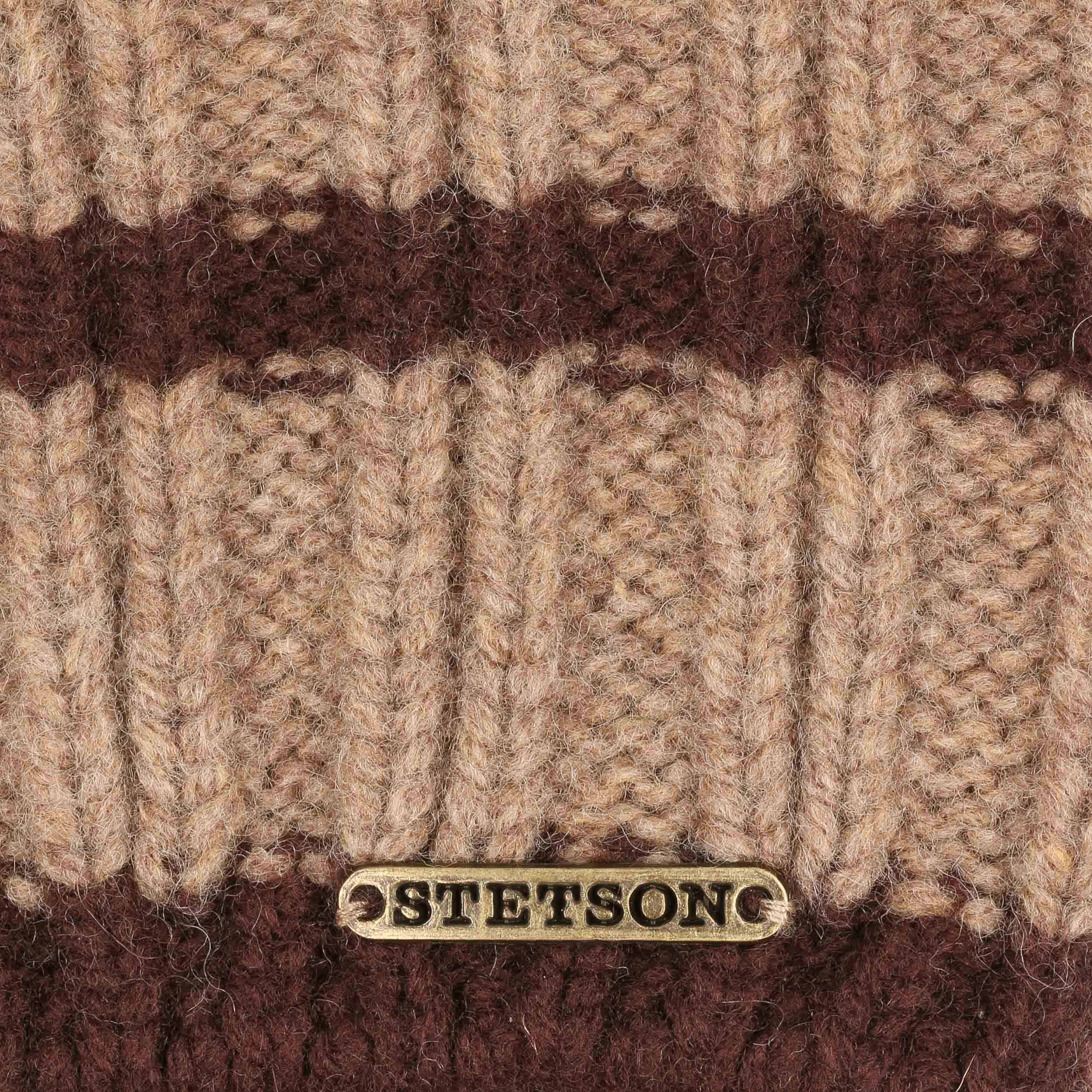 Hampton Merino Oversize Muts by Stetson - € 49,00