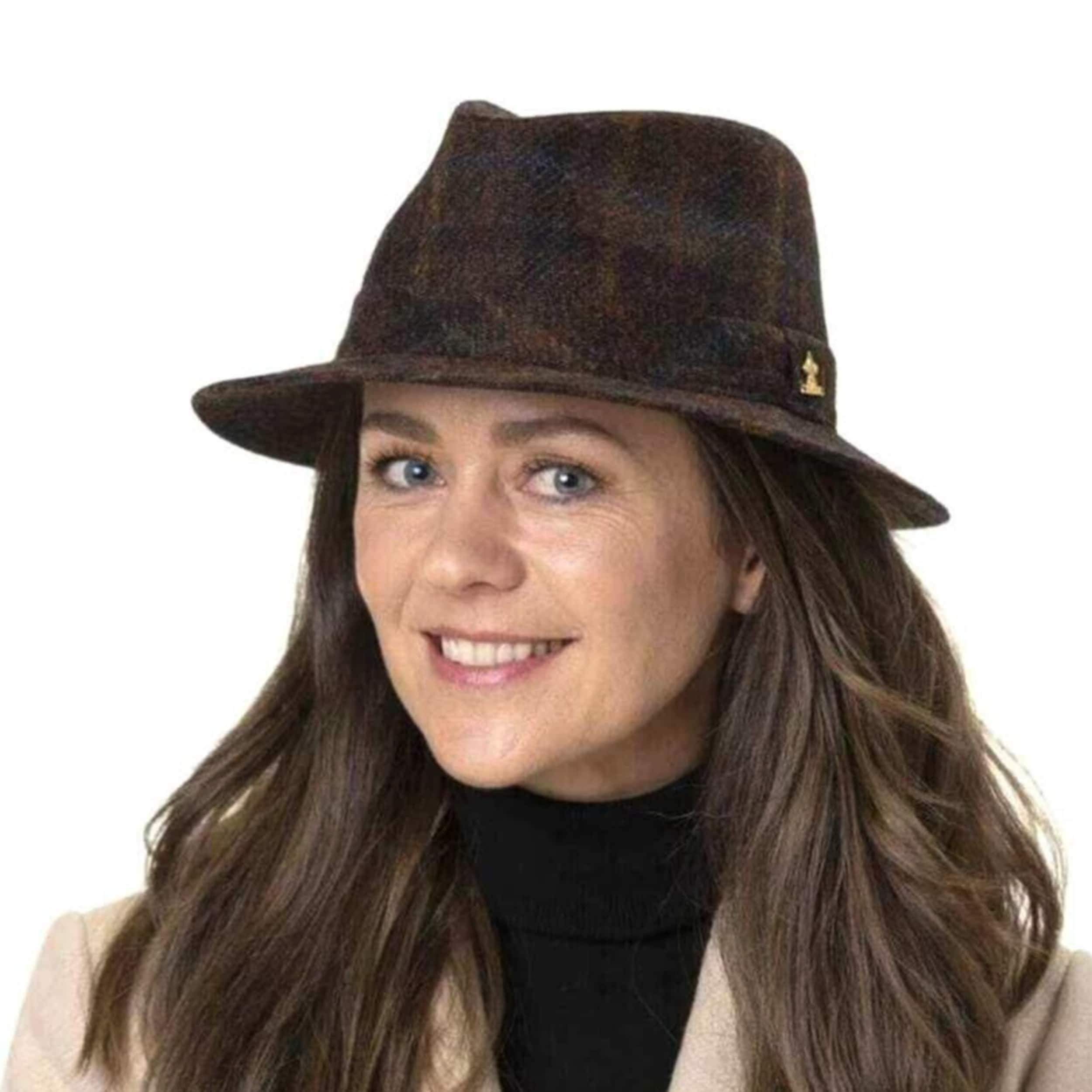 Harris Tweed Wollen Hoed by Lierys Gold - € 99,00