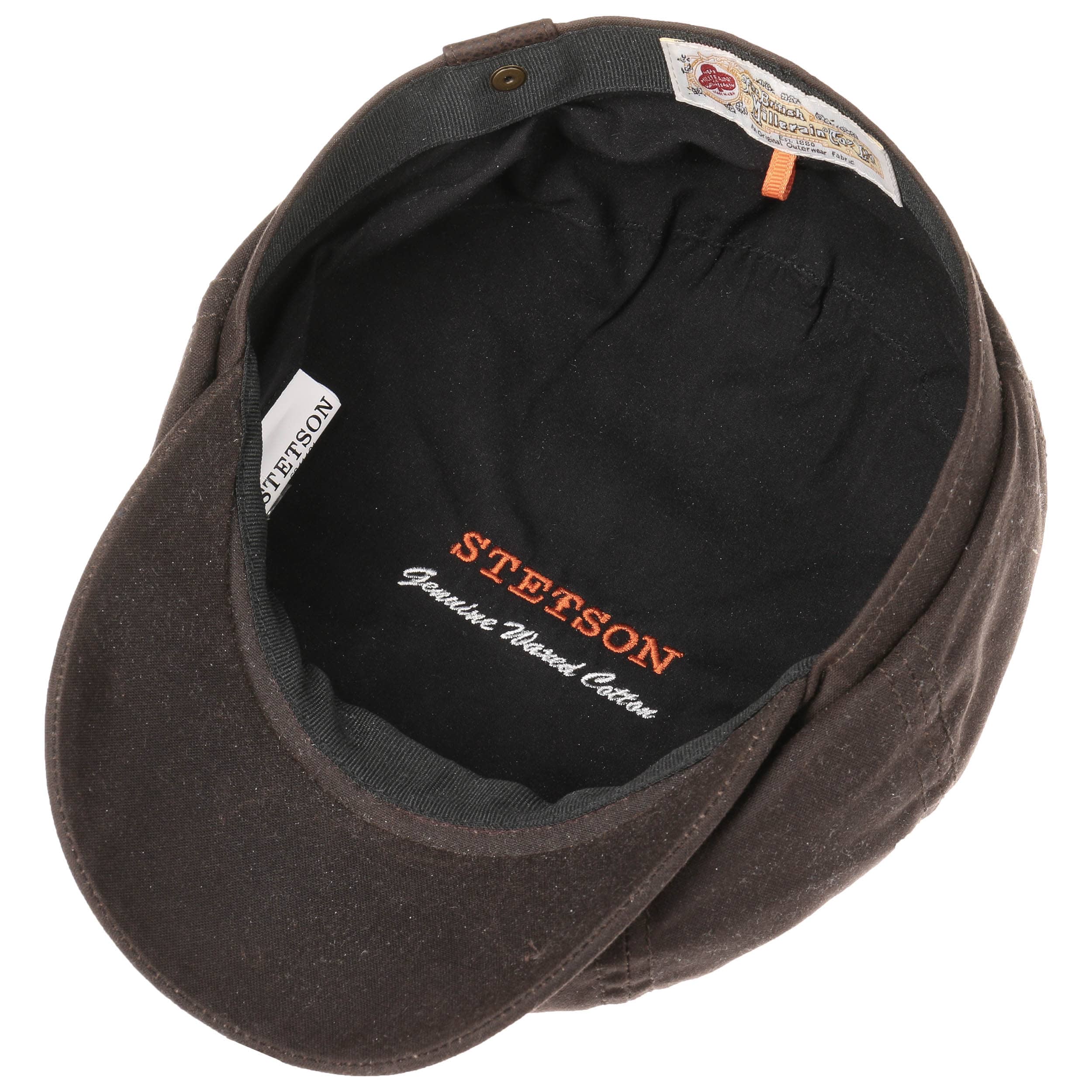 Hatteras Waxed Cotton Cap by Stetson - € 89,00
