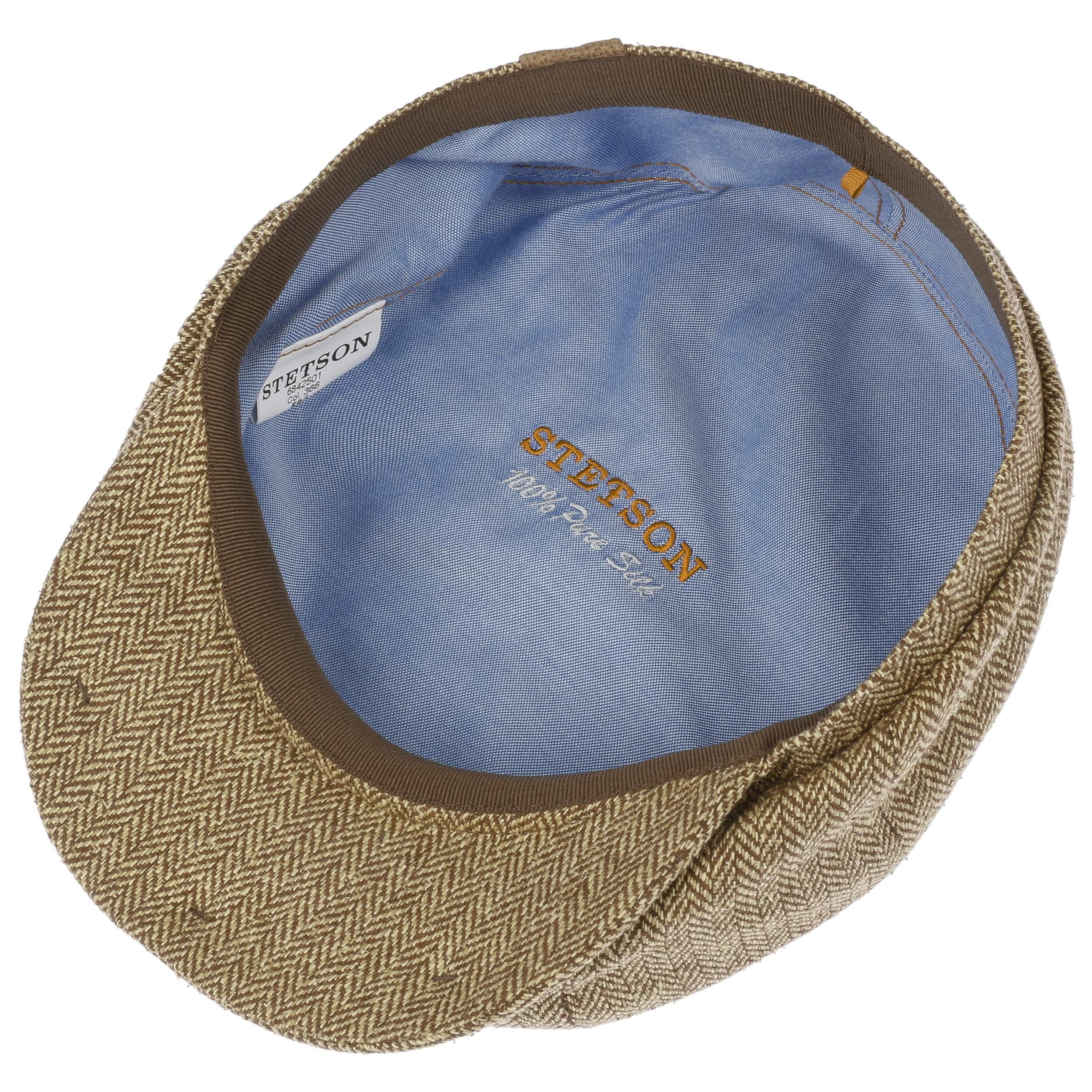 Hatteras Zijde Flat Cap by Stetson - € 139,00