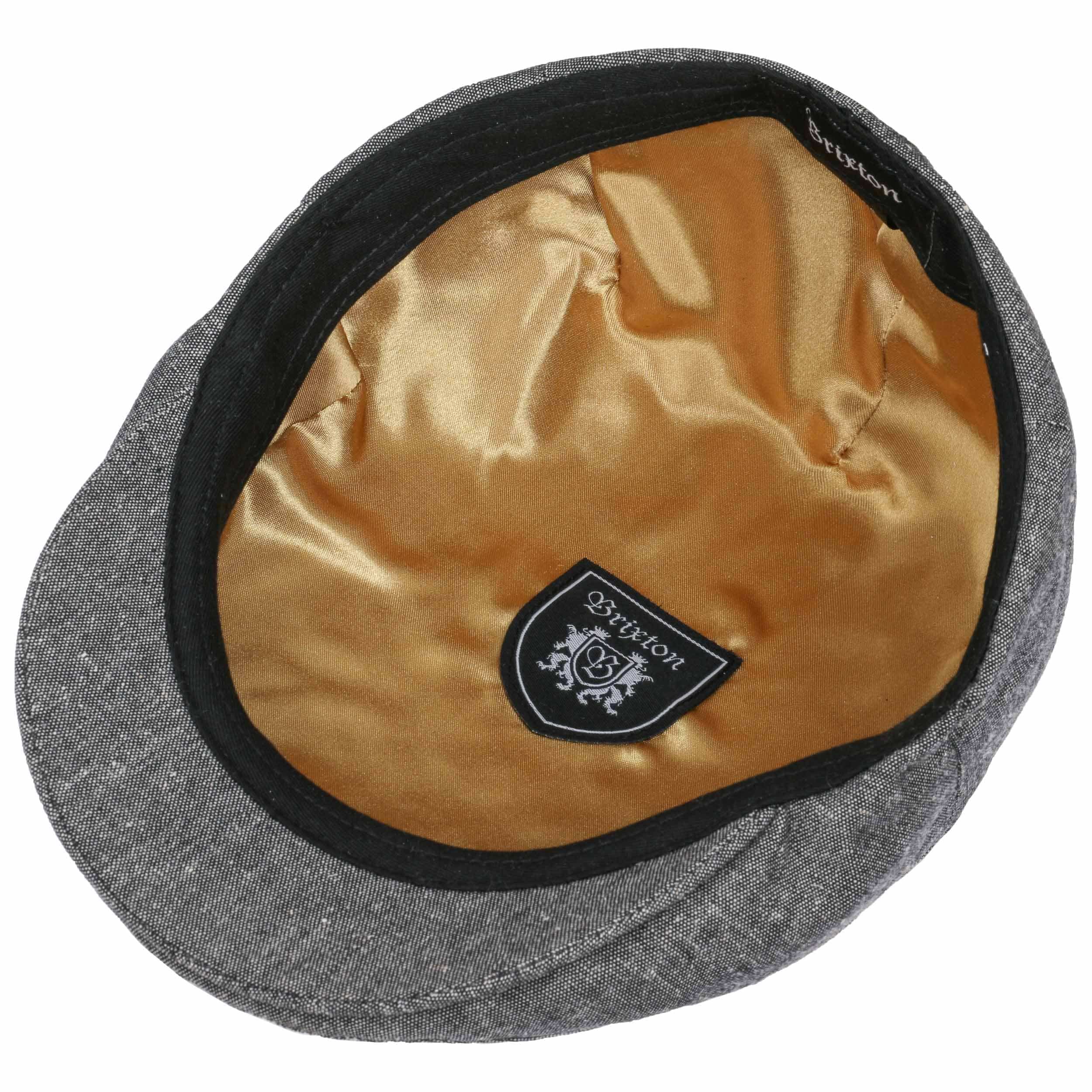 Hooligan Linnen Flat Cap by Brixton - € 39,95