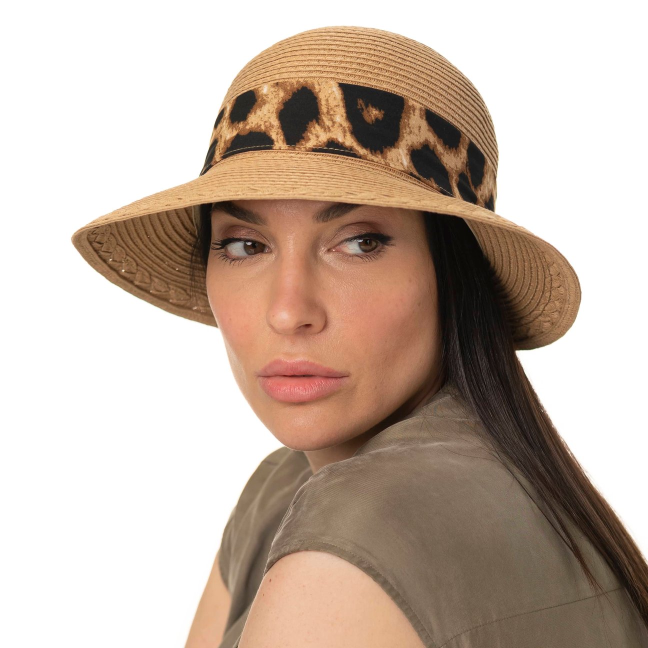 Isanja Leo Hoed met Schuine Rand by Gebeana - € 34,95