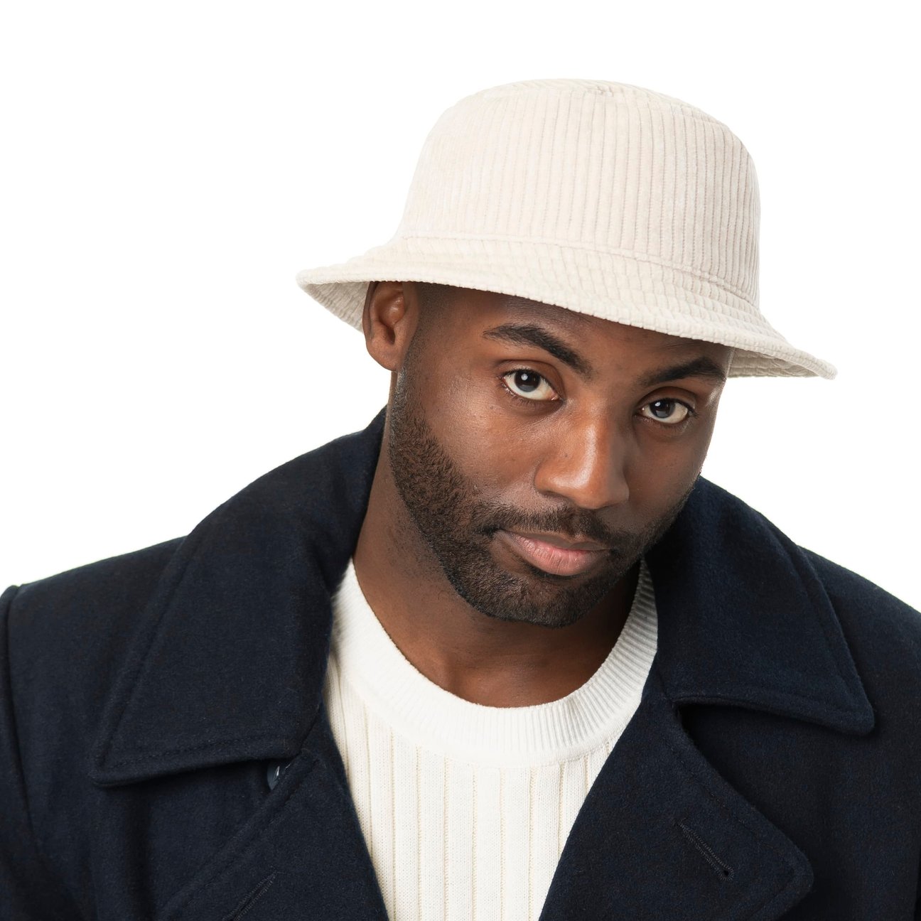 Jersey Cord Bucket Stoffen Hoed by Stetson - € 69,00