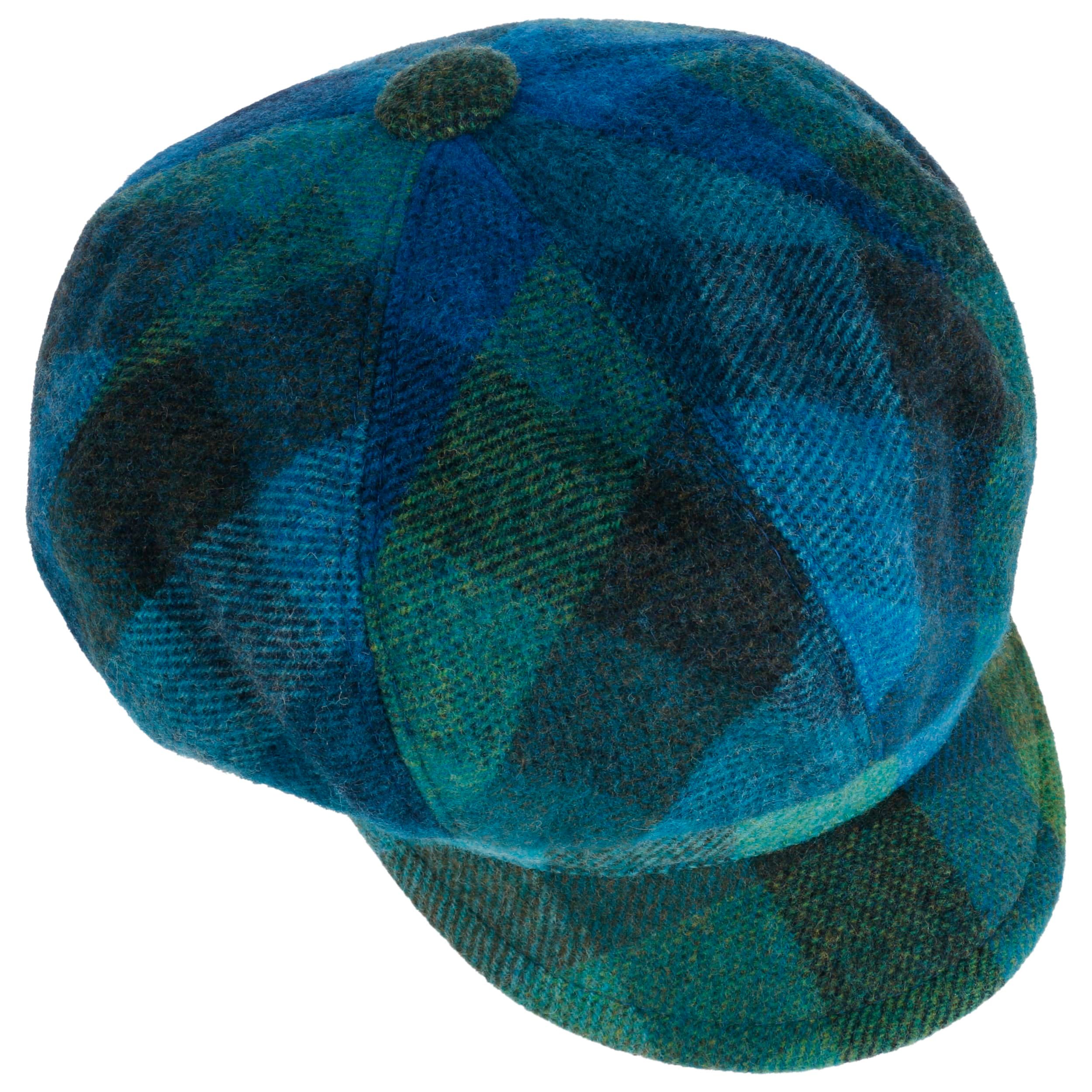 John Hanly Wool Check Newsboy Pet by Lierys - € 79,95