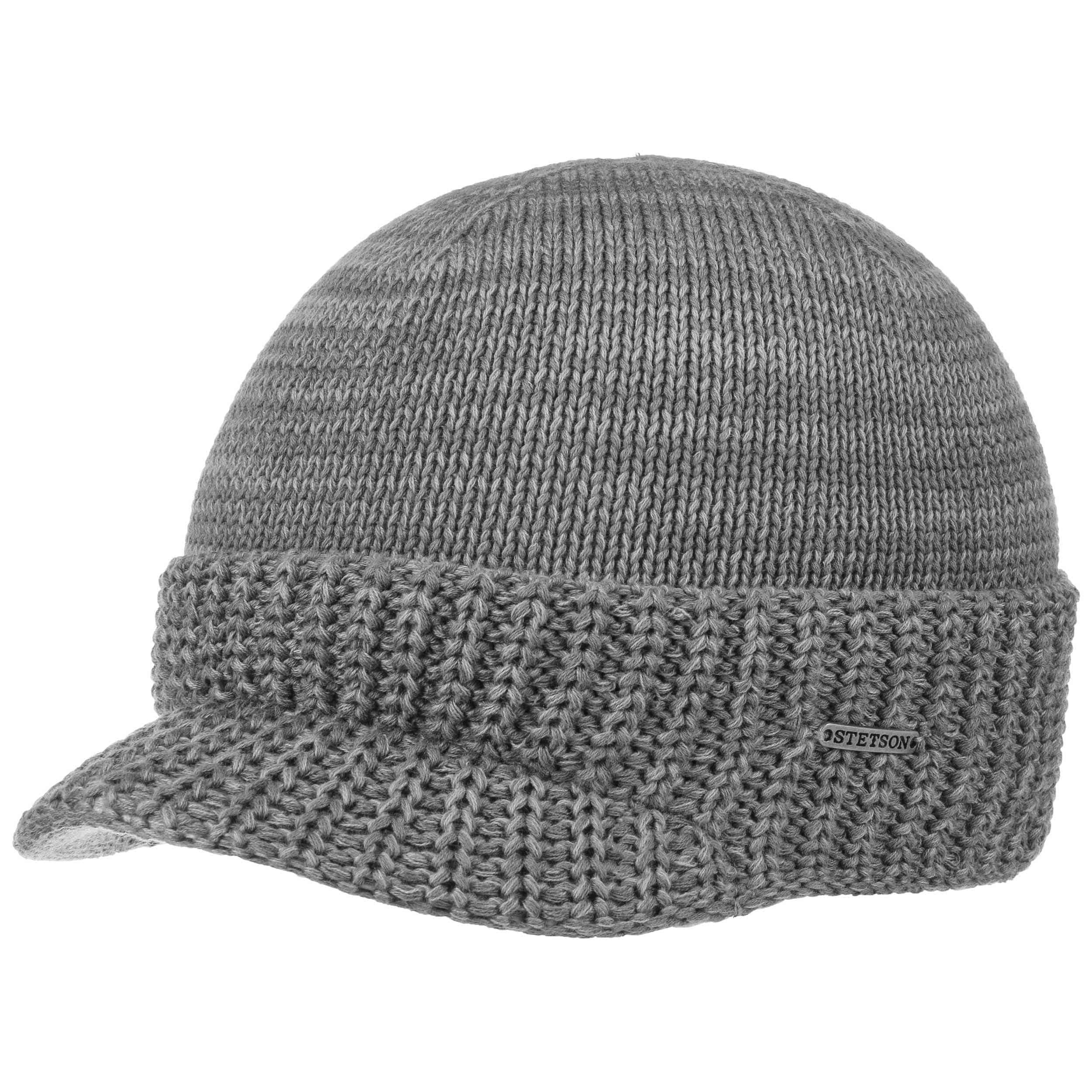 Kirwin Gebreide Muts met Klep by Stetson - € 35,00