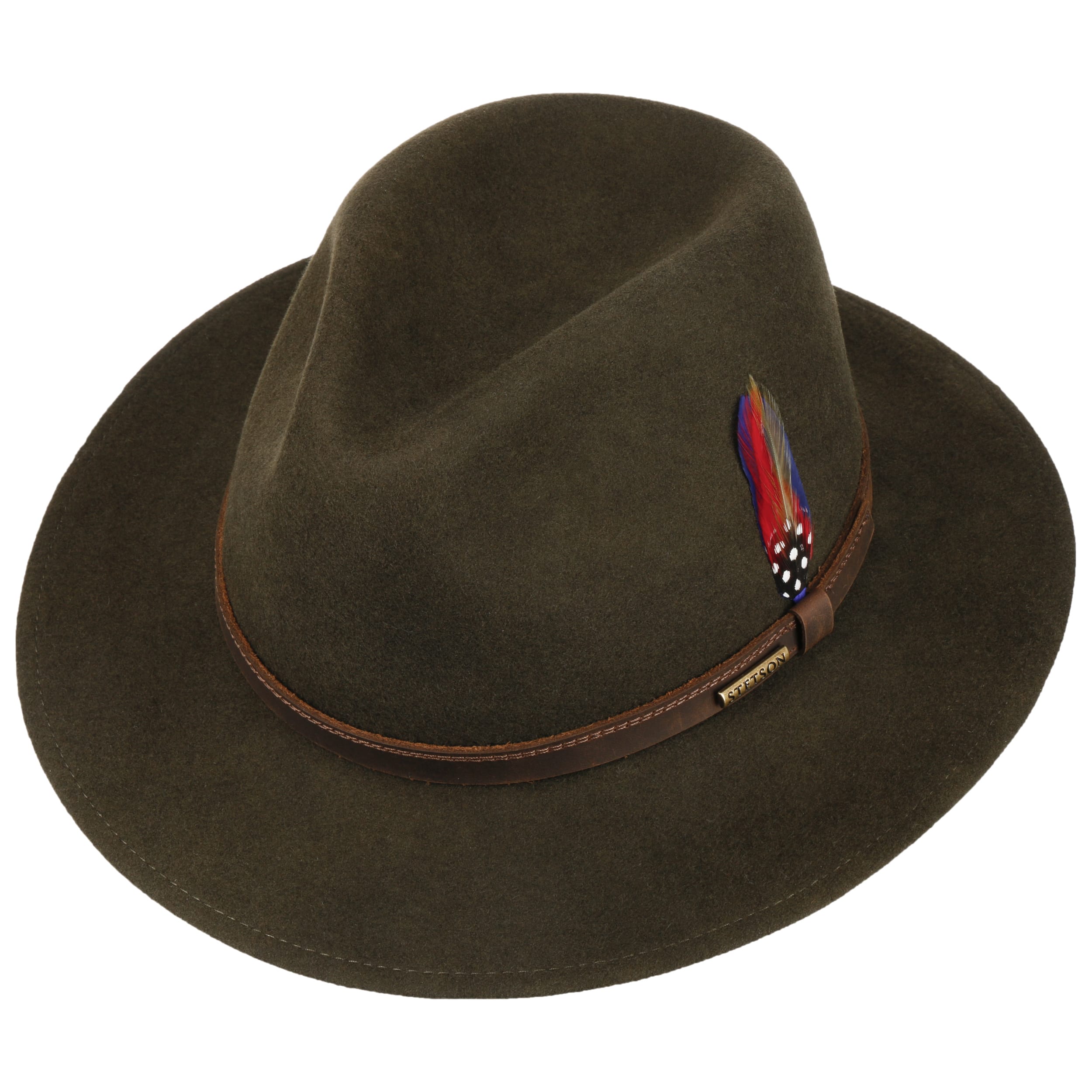 Lescott Traveller Wollen Hoed by Stetson - € 219,00