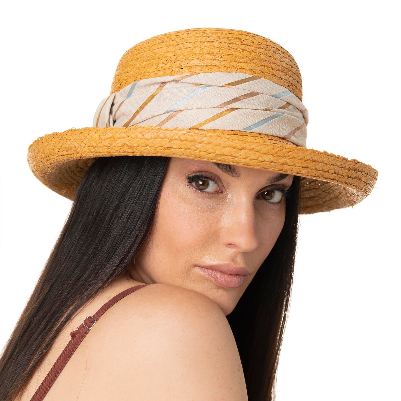 Majela Raffia Hoed by bedacht - € 79,95