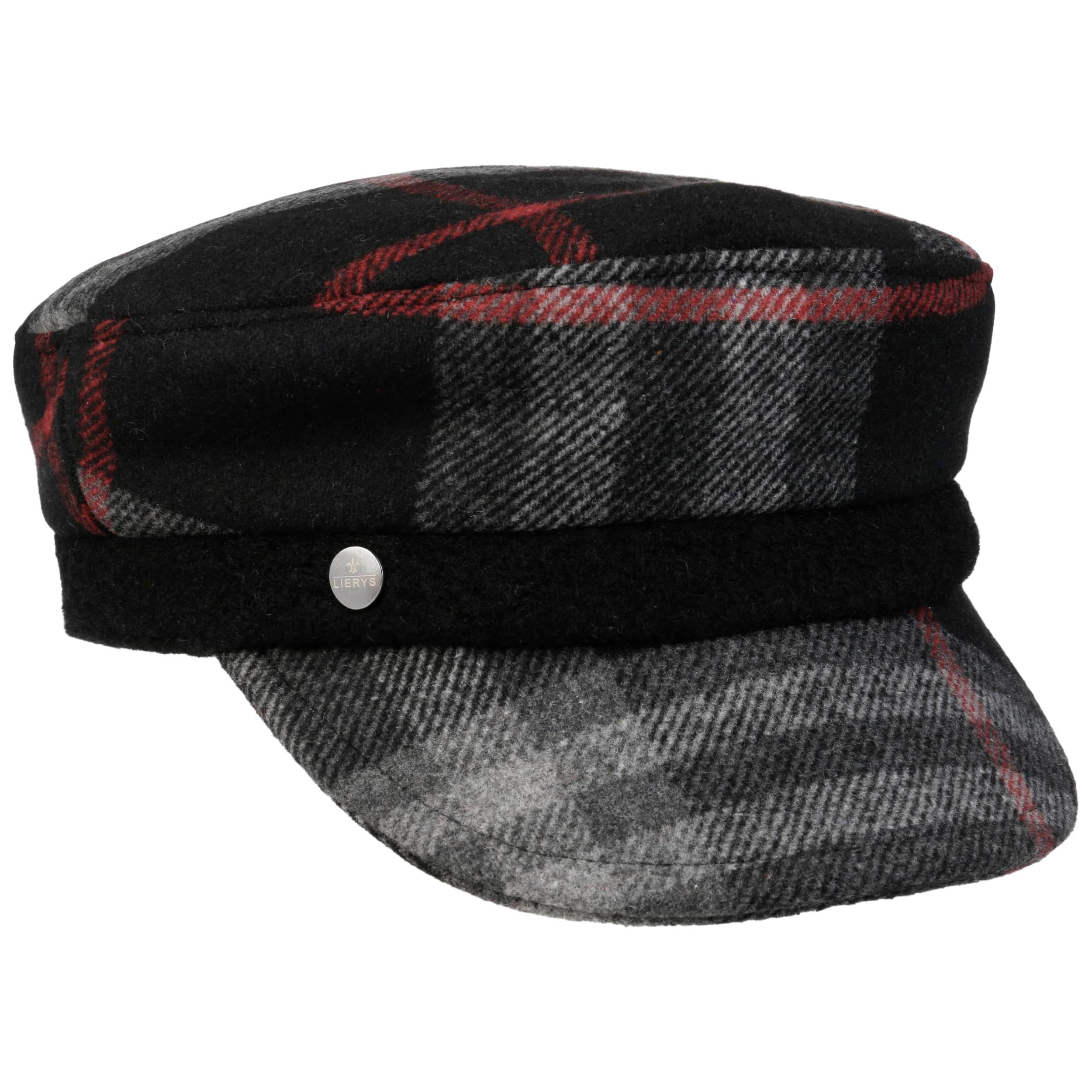Mevala Check Baker Boy Cap by Lierys - € 59,95