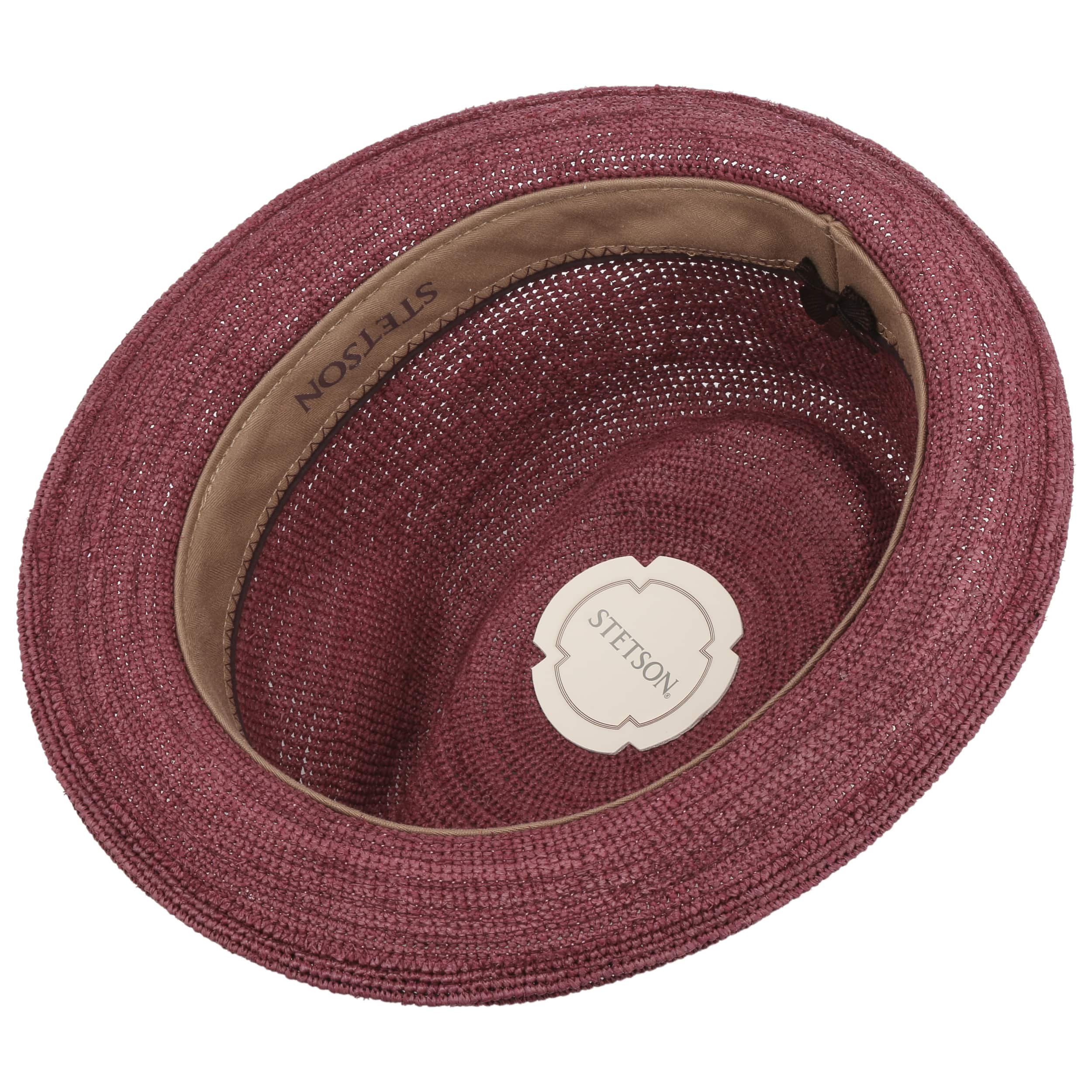 Mivella Crochet Trilby Raffia Hoed by Stetson --> Hoeden, mutsen ...