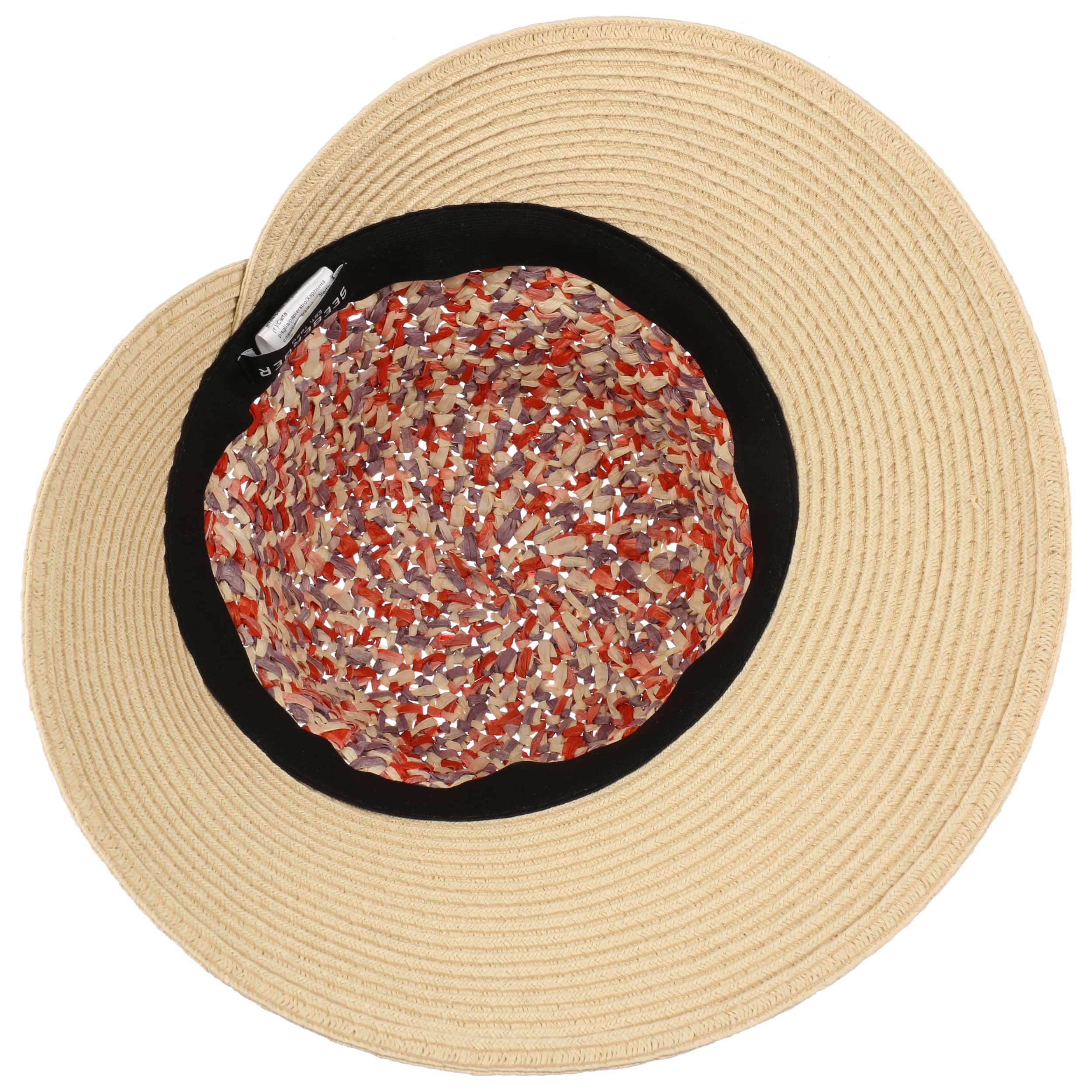 Multicolour Crochet Strohoed by Seeberger - € 35,95