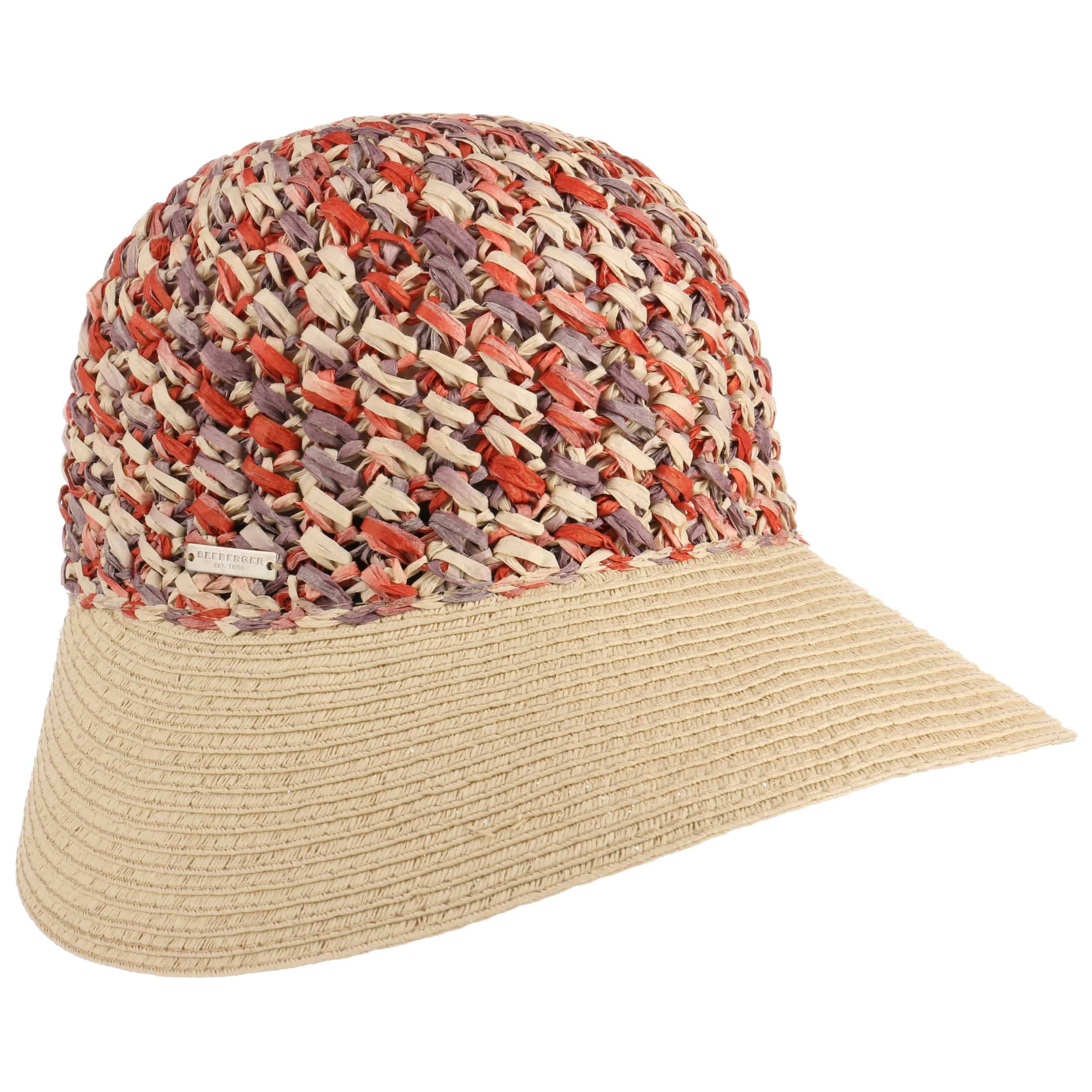 Multicolour Crochet Strohoed by Seeberger - € 35,95