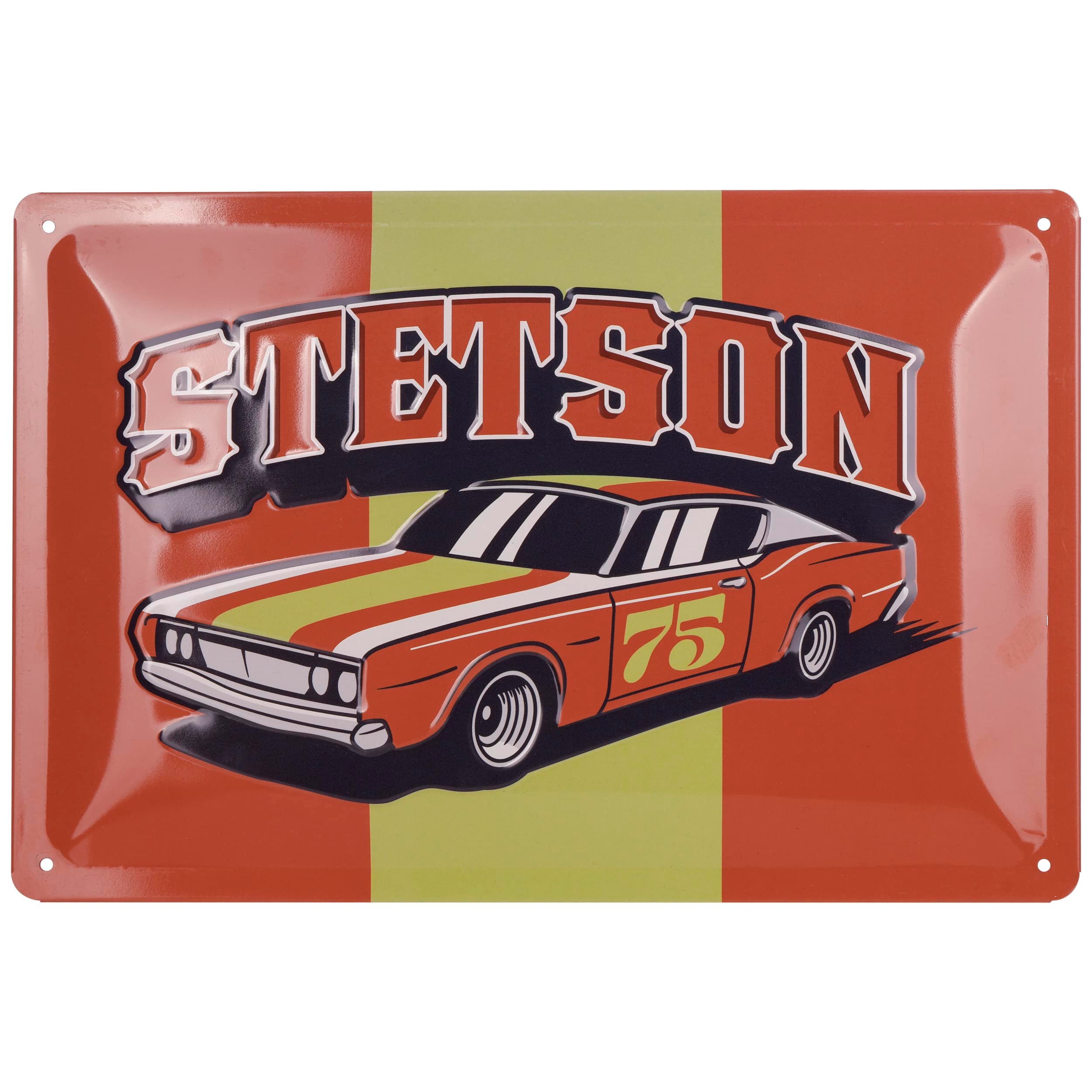 Muscle Car Retro Metal Sign by Stetson - € 20,00