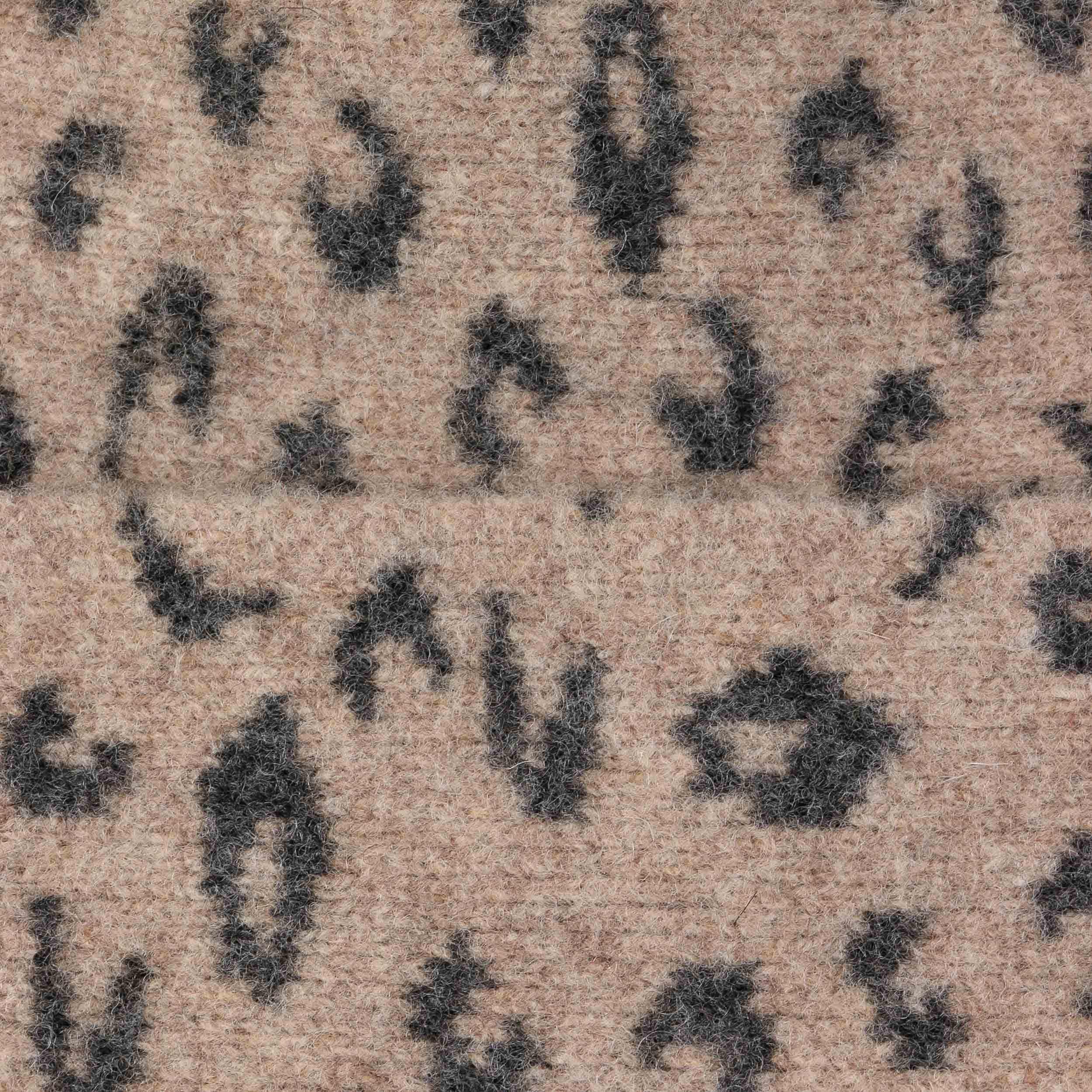 Muts van Gevilte Wol Luipaard Motief by Seeberger - 29,95