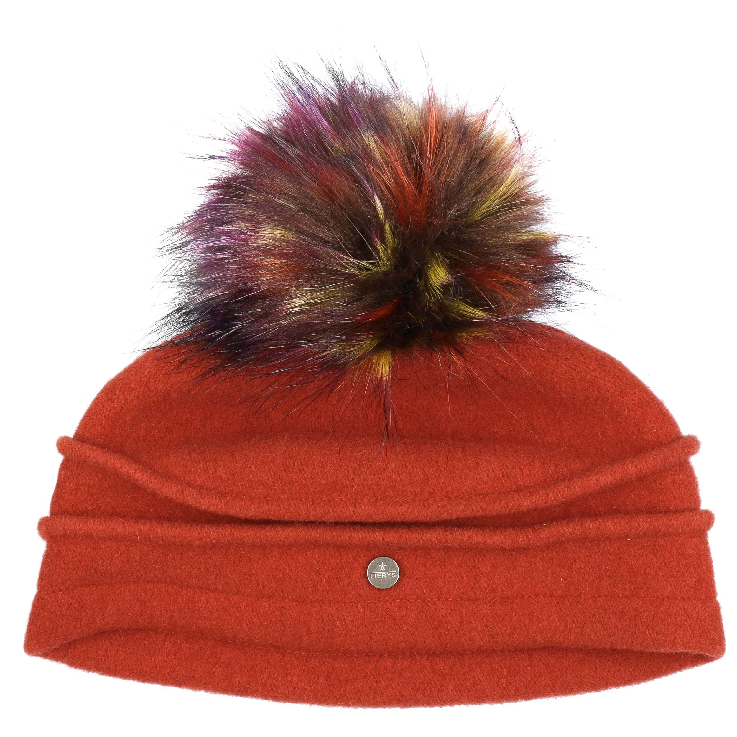 Painted Pompon Gevilte Muts by Lierys - € 49,95