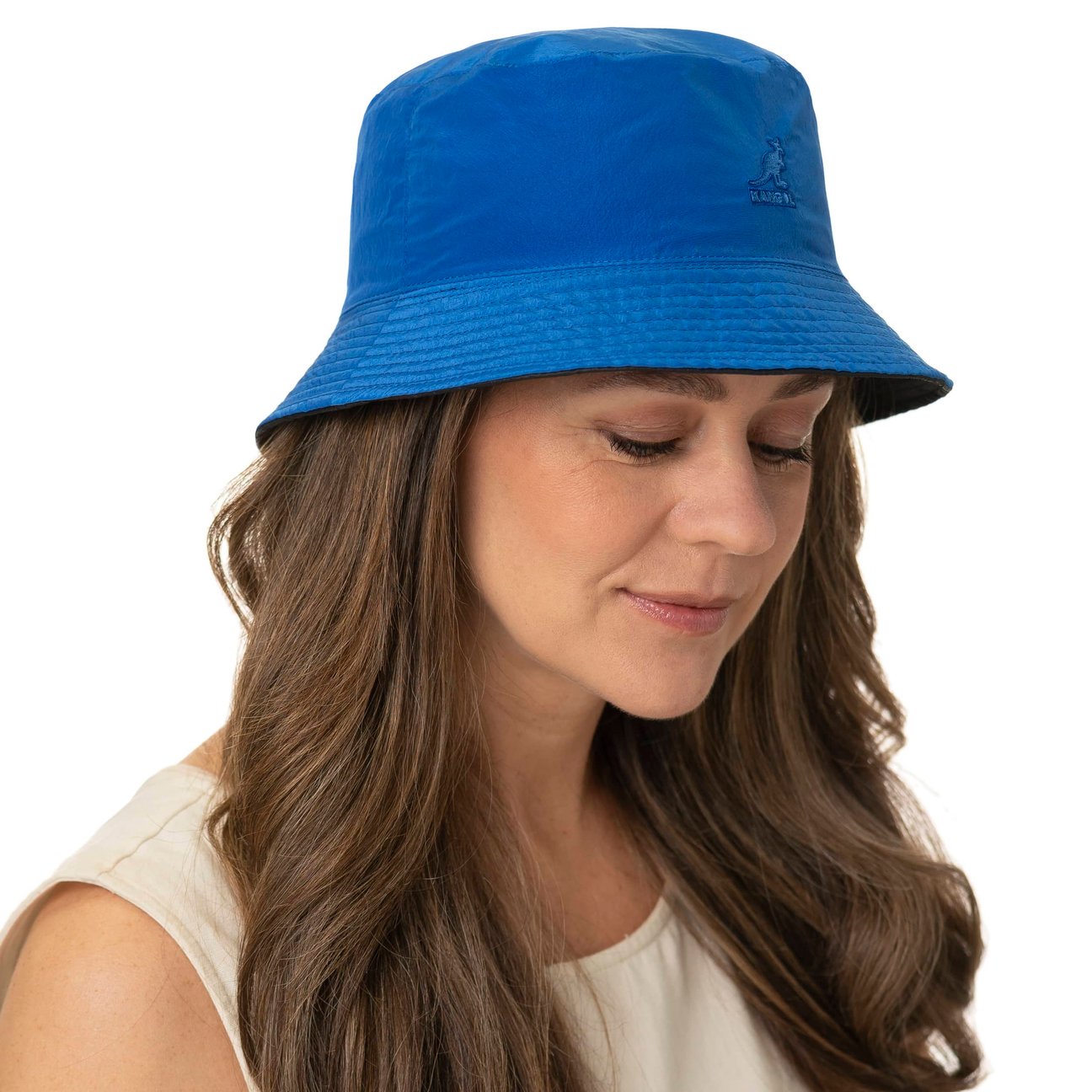 Pucker Check Bucket Omkeerbare Hoed by Kangol - € 39,95