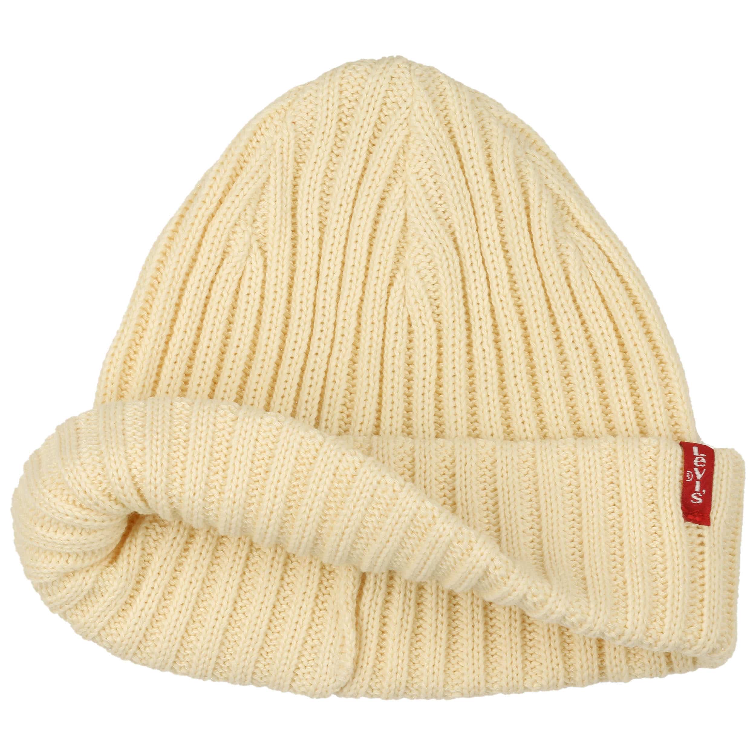 Ribbed Cotton Beanie Muts by Levi´s - € 29,95