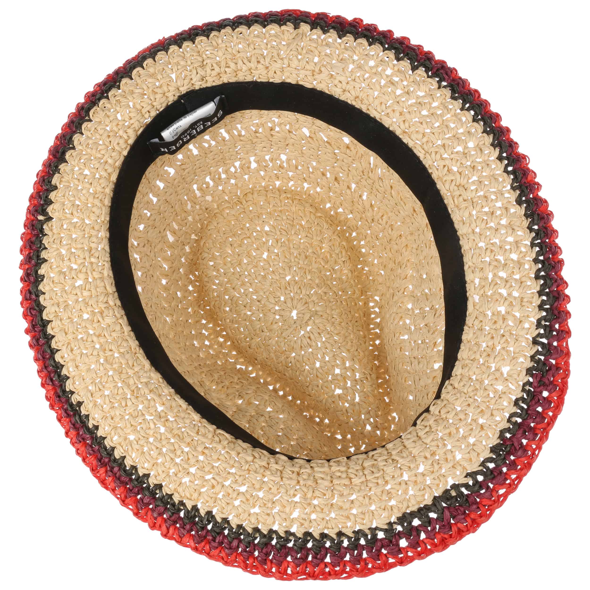 Rollable Crochet Trilby Hoed by Seeberger - € 39,95